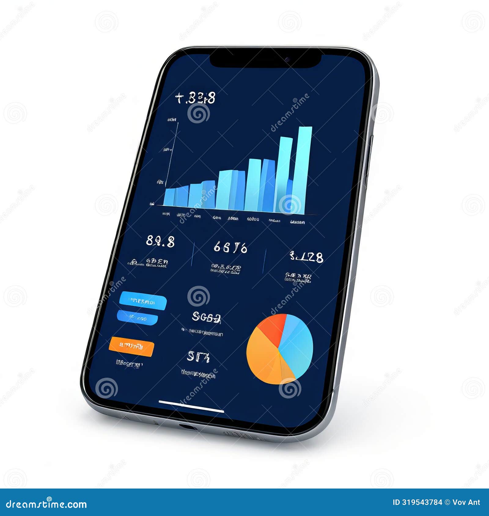 Budgeting App Interface with Expense Tracking Budget Categoris Stock ...