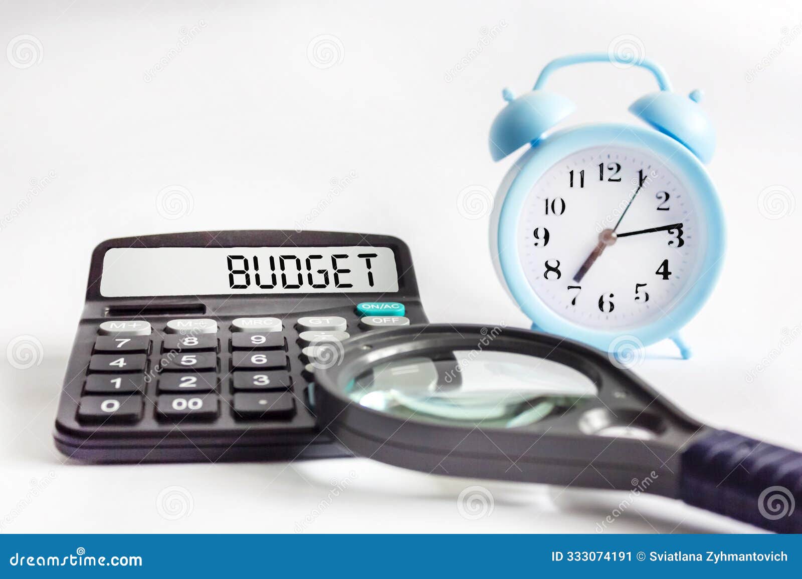Budgeting and Budget Calculation or Analysis. the Word Budget on a ...