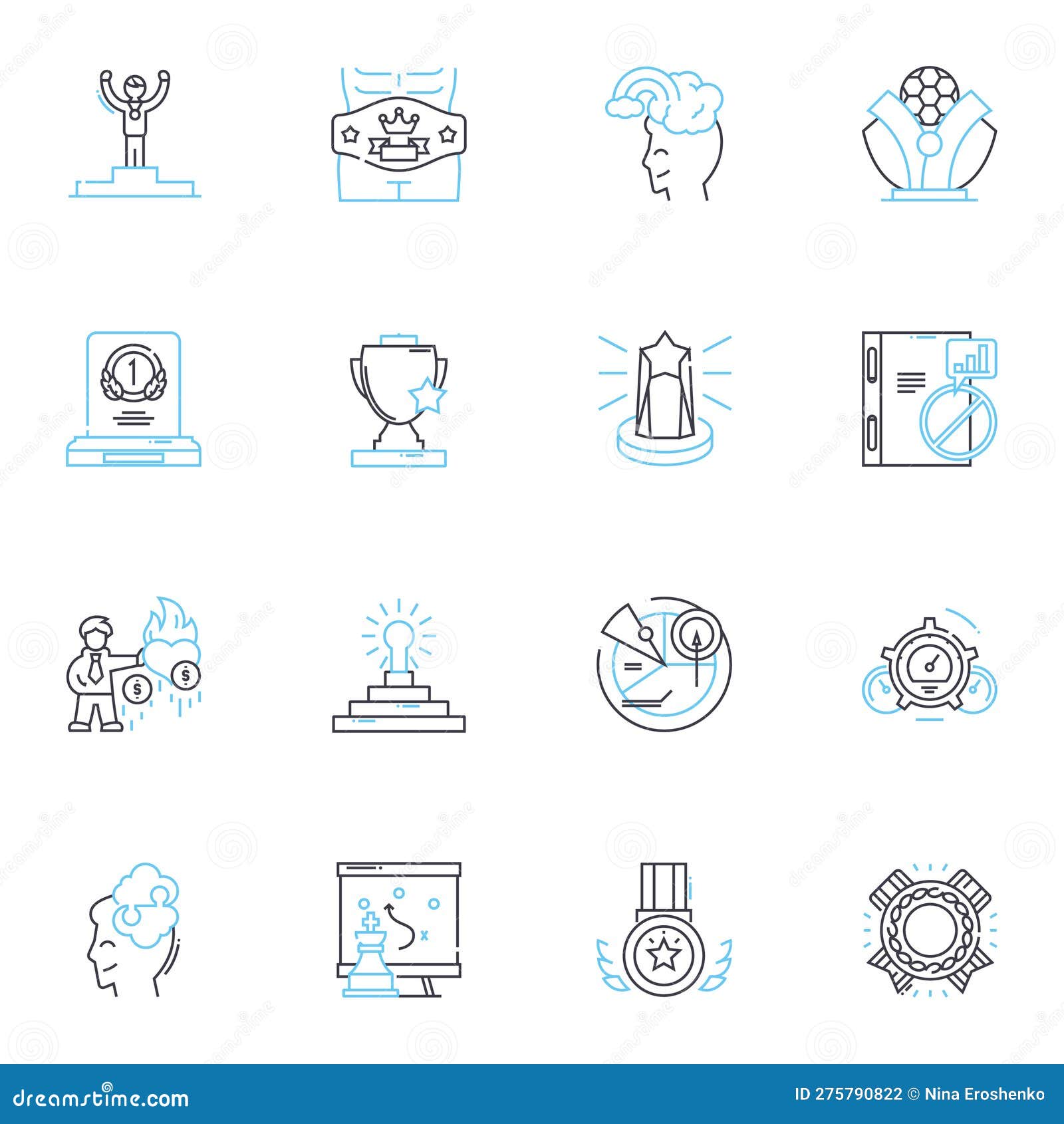 Budgeting Process Line Icons Collection. Planning, Allocating ... Budgeting Process Line Icons Collection. Planning, Allocating ...