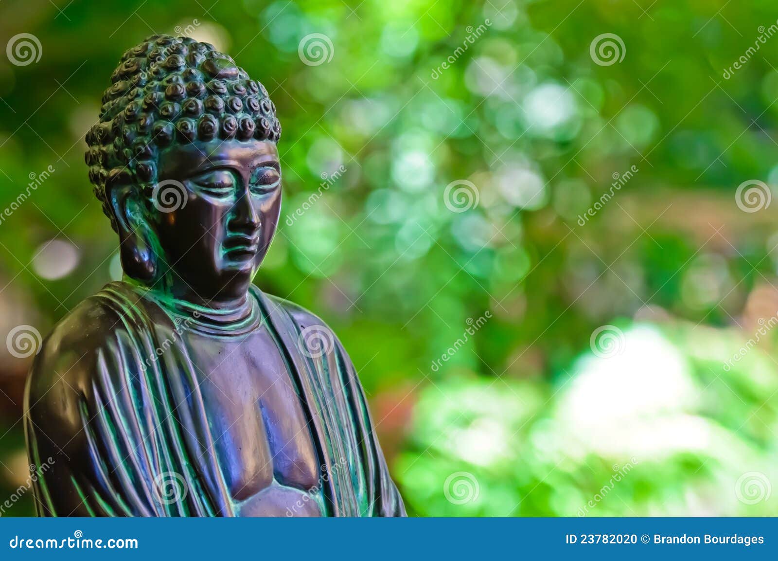 A Budha Statue Of A Tibetan Traditional Temple Near The Hemis Monastery ...