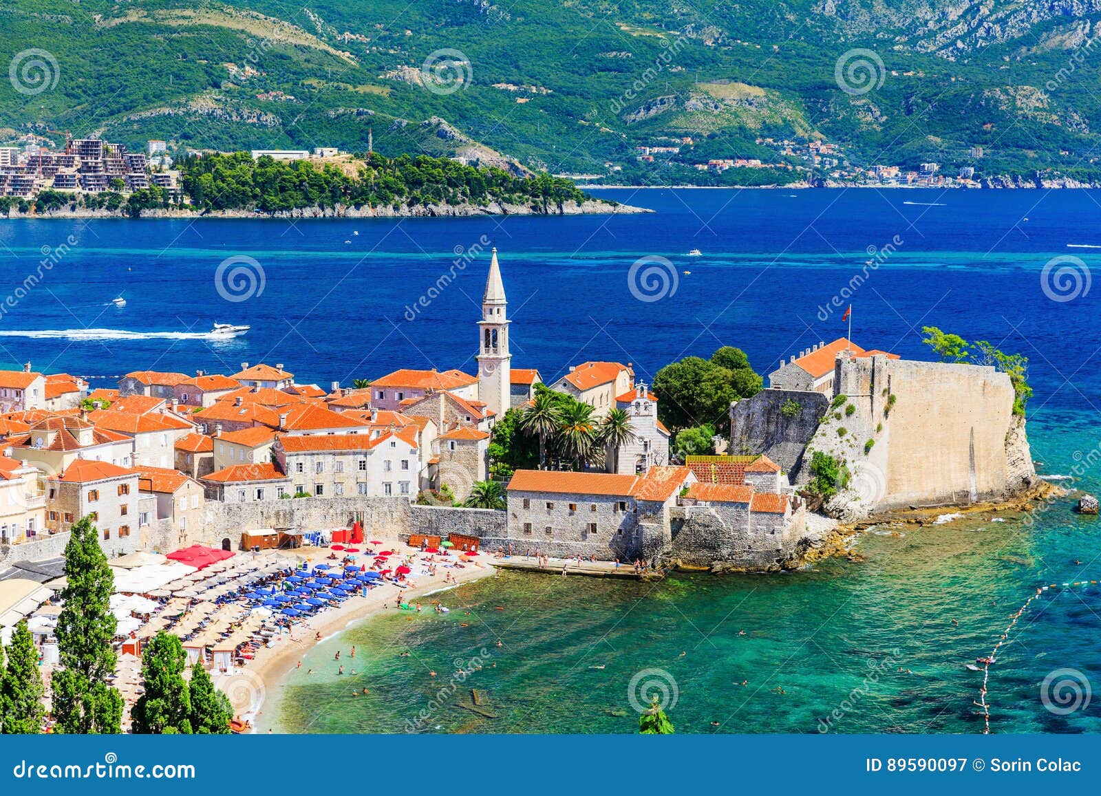 Budua, Montenegro immagine stock. Immagine di immagine - 89590097