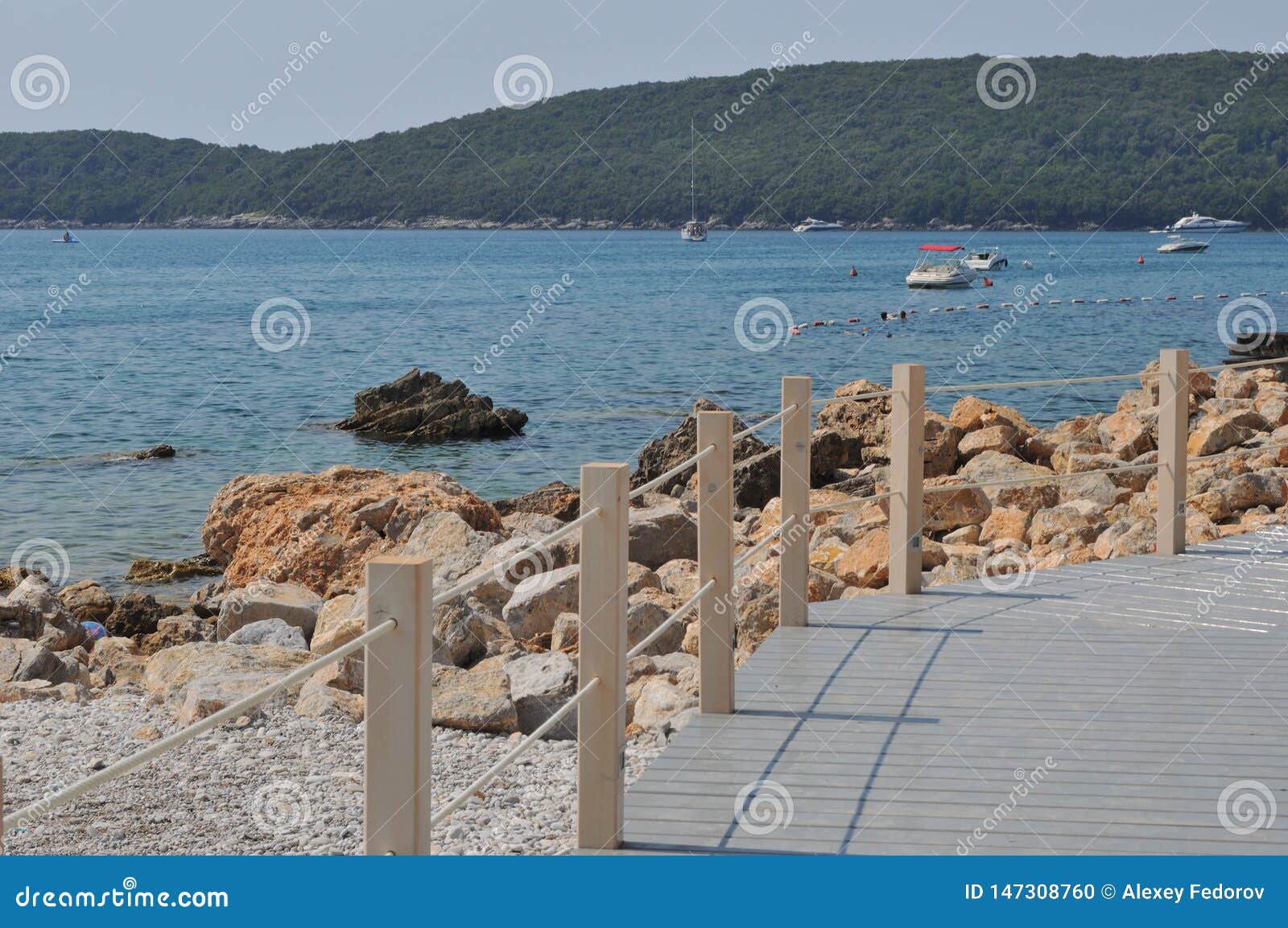Budva, Montenegro stock photo. Image of resort, boat - 147308760