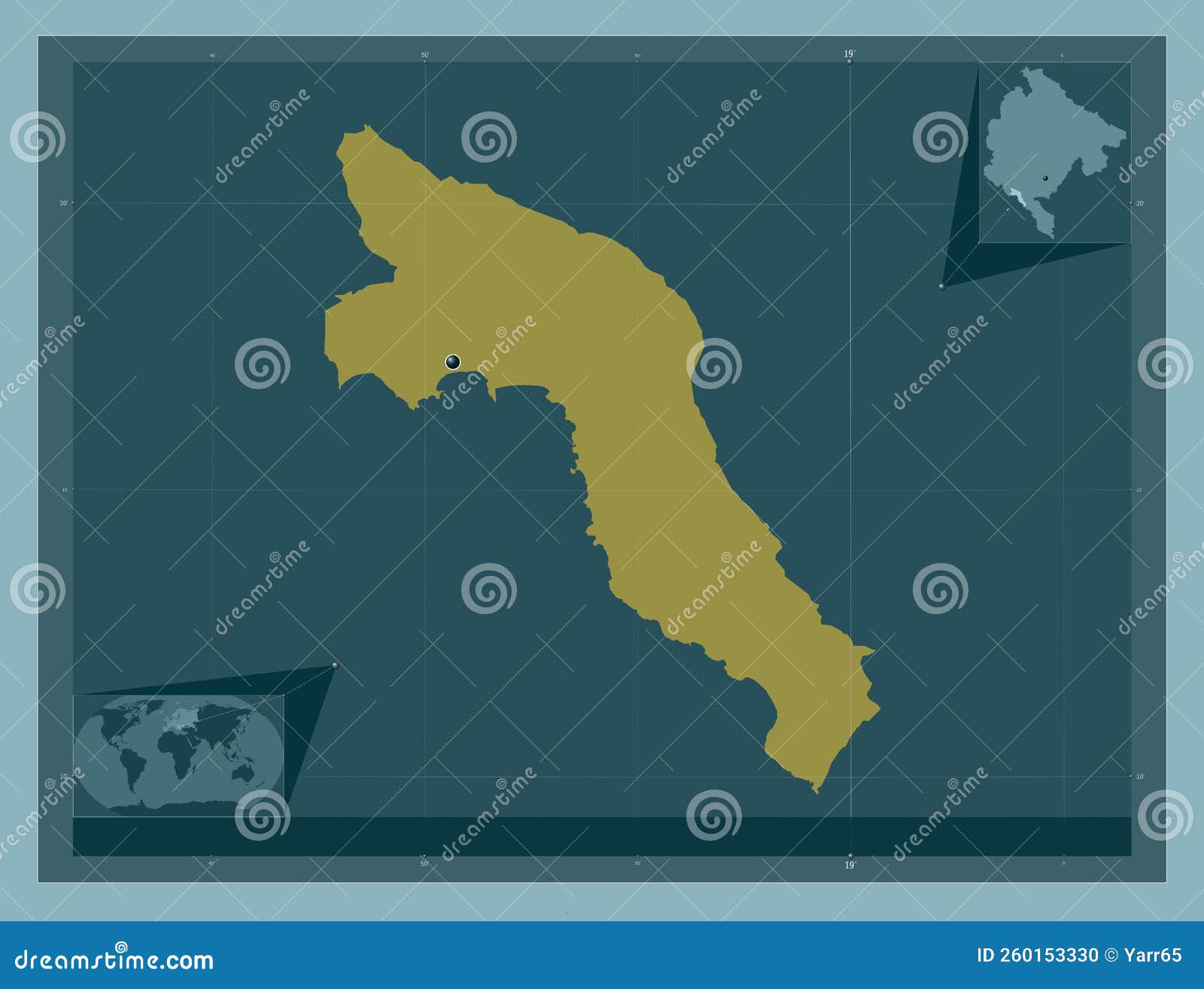 Budva, Montenegro. Solid. Capital Stock Illustration - Illustration of ...