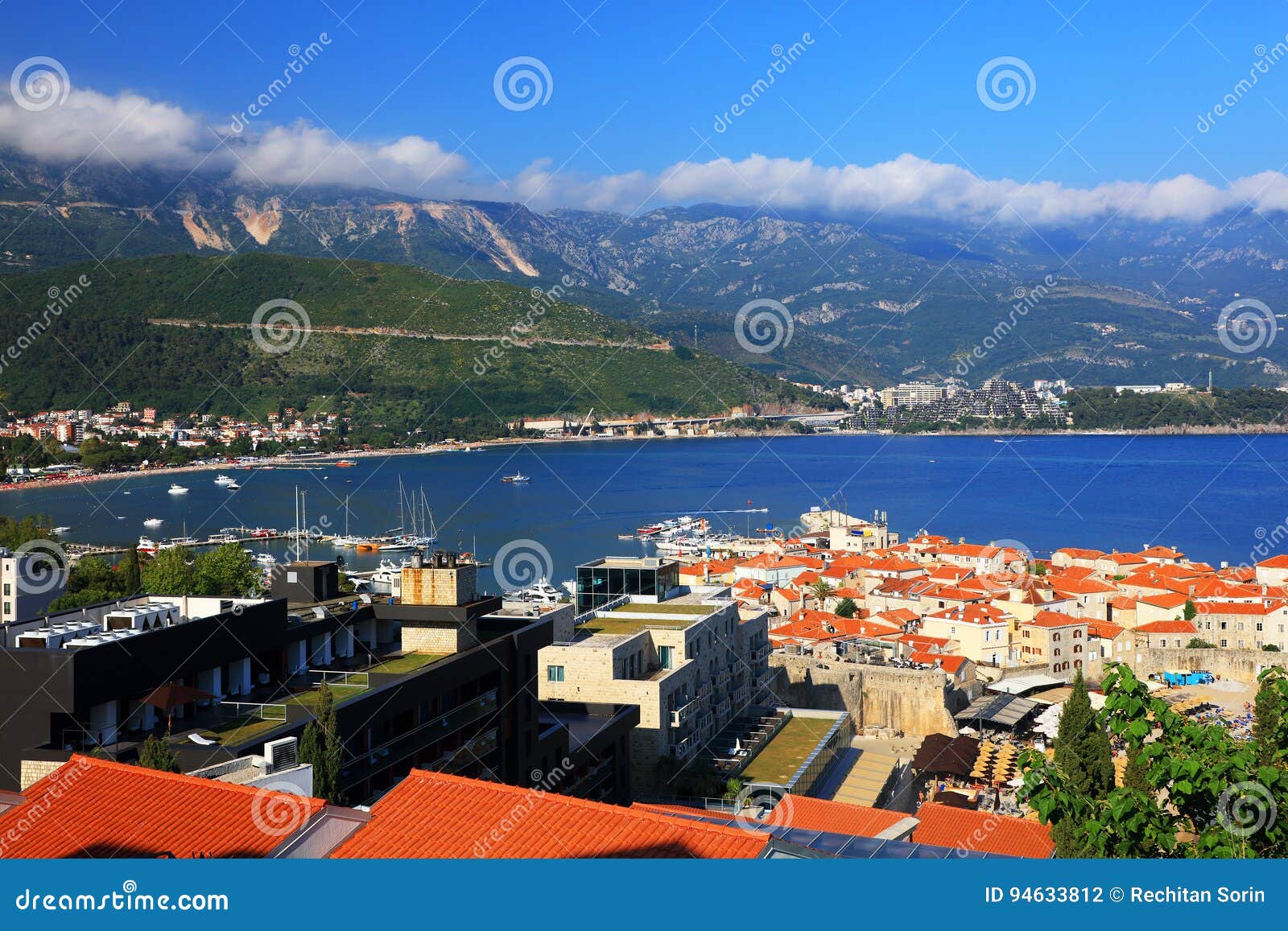 Budva Resort stock photo. Image of history, cityscape - 94633812