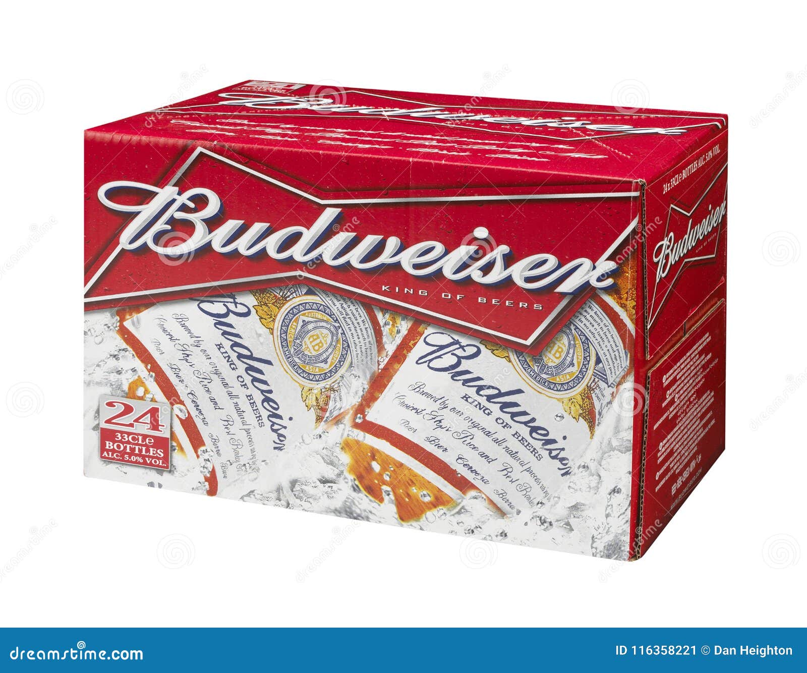BUDWEISER-BIER-KARTON redaktionelles foto. Bild von verbraucherschutzbewegung - 116358221