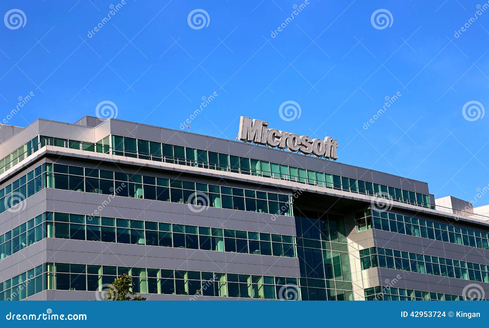 Budynek Microsoft Office W Moskwa Obraz Stock Editorial - Obraz ...