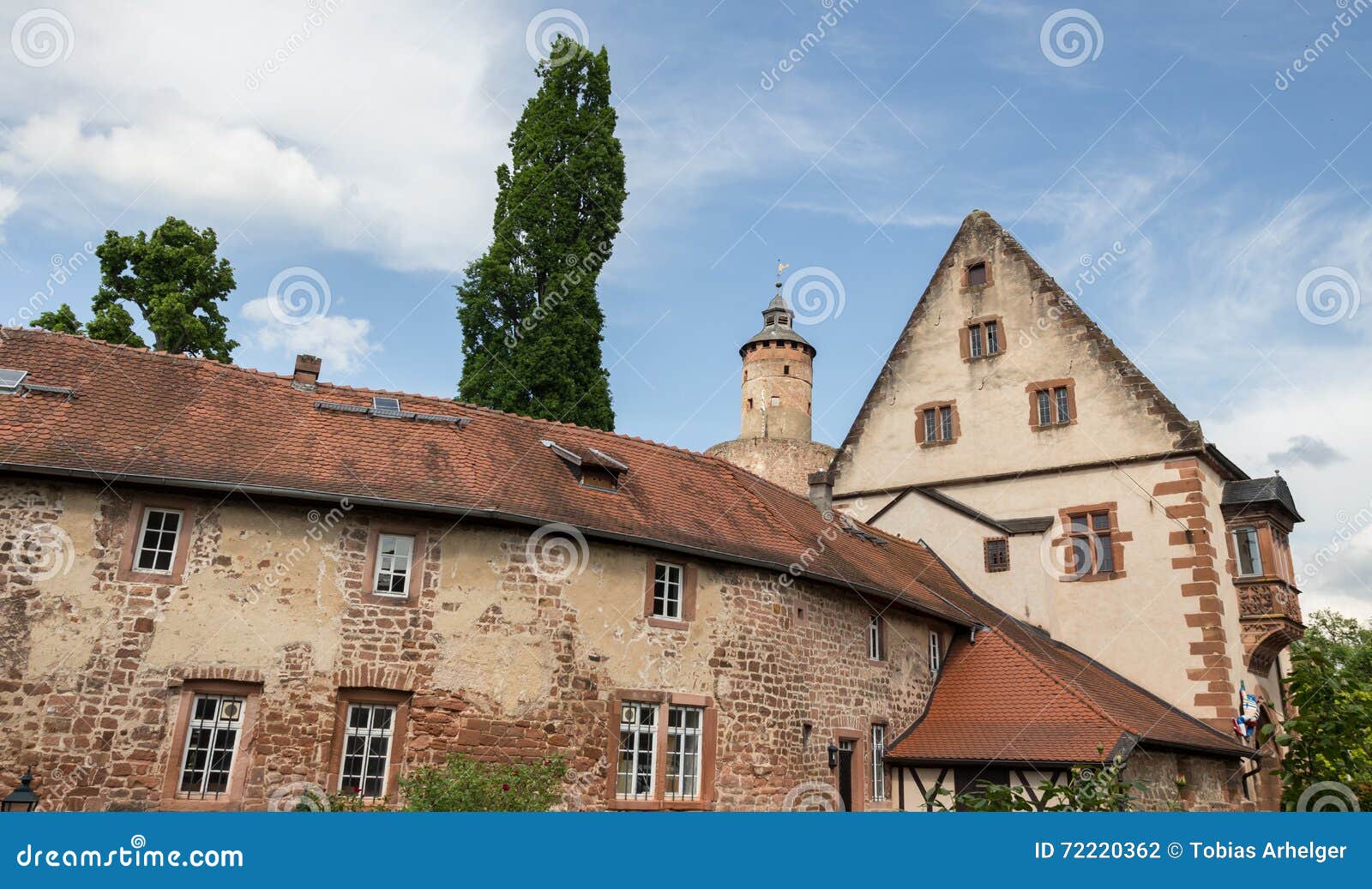 Buedingen Castle Hessen Germany Stock Photo - Image of germany ...