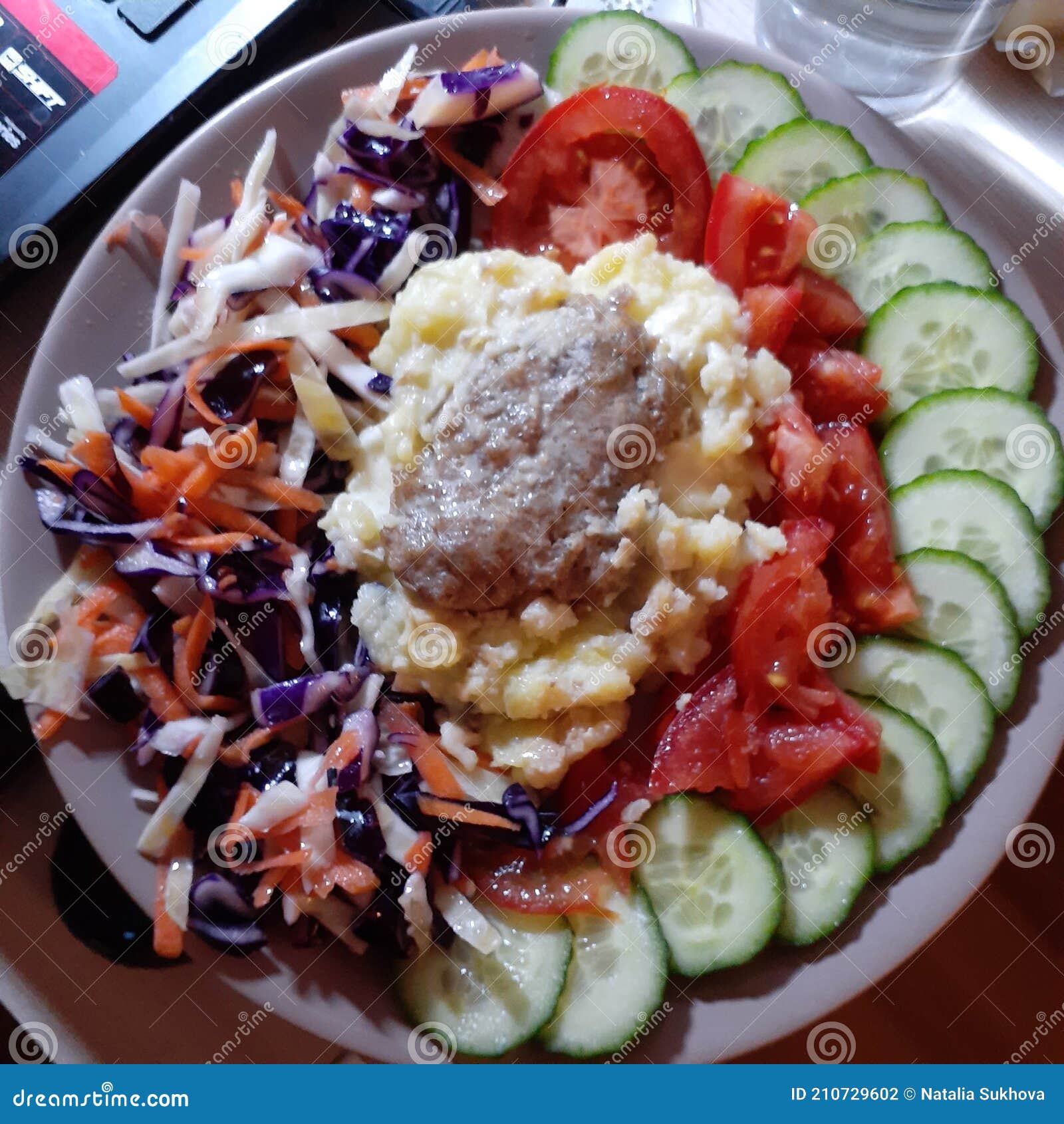 Buena Comida Para Un Estilo Saludable Foto de archivo - Imagen de bueno ...