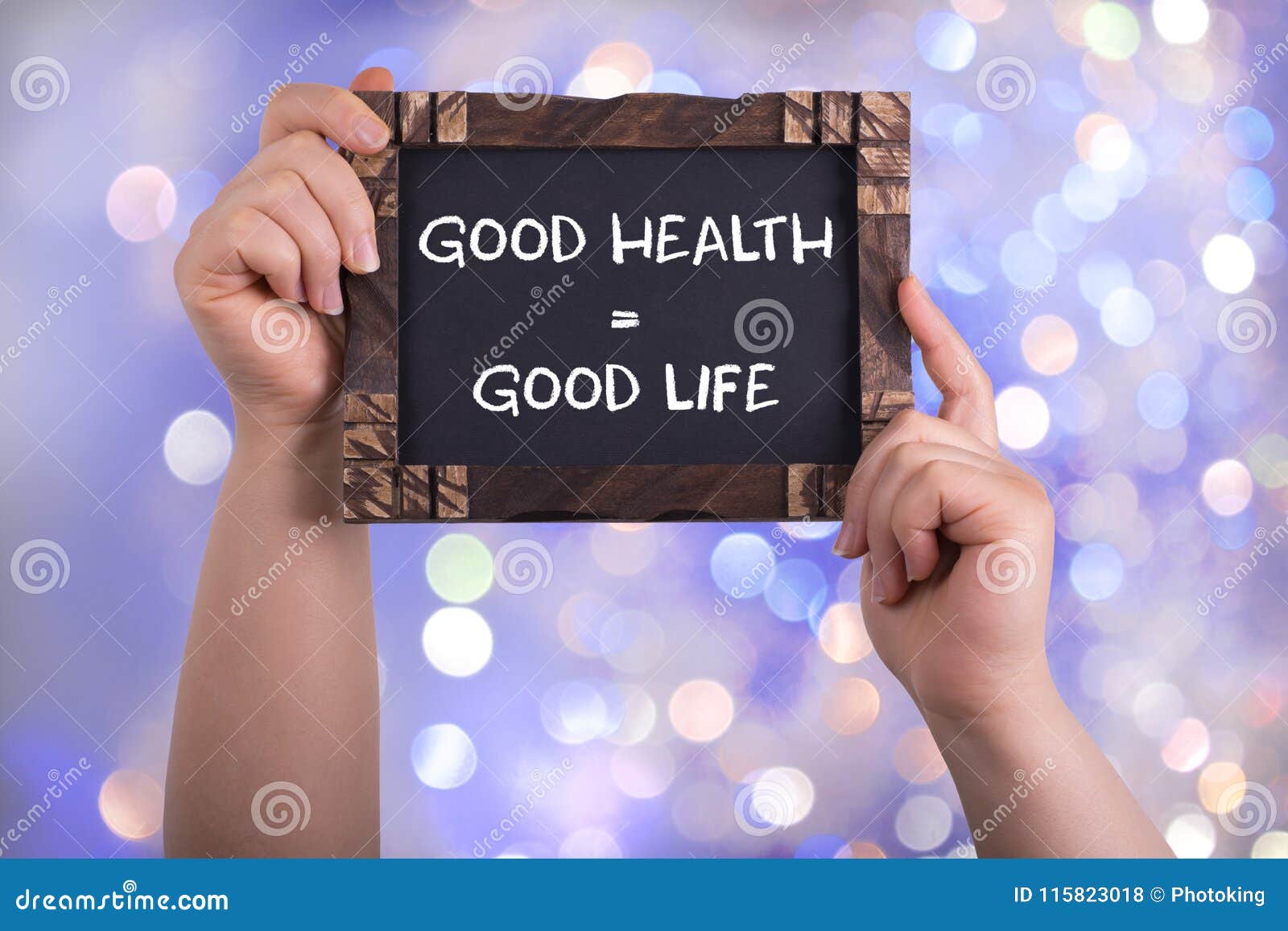 Buena Vida De La Buena Salud Foto de archivo - Imagen de ejercicio ...