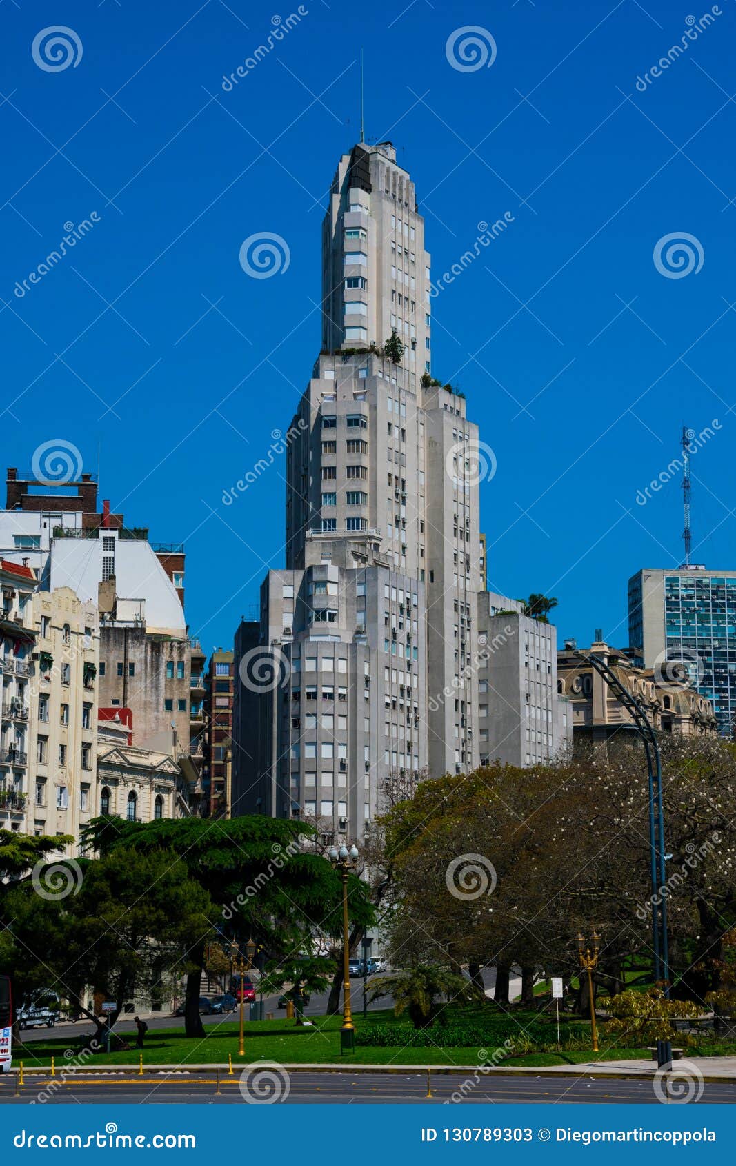The Kavanagh Building Edificio Kavanagh Editorial Stock Photo - Image ...