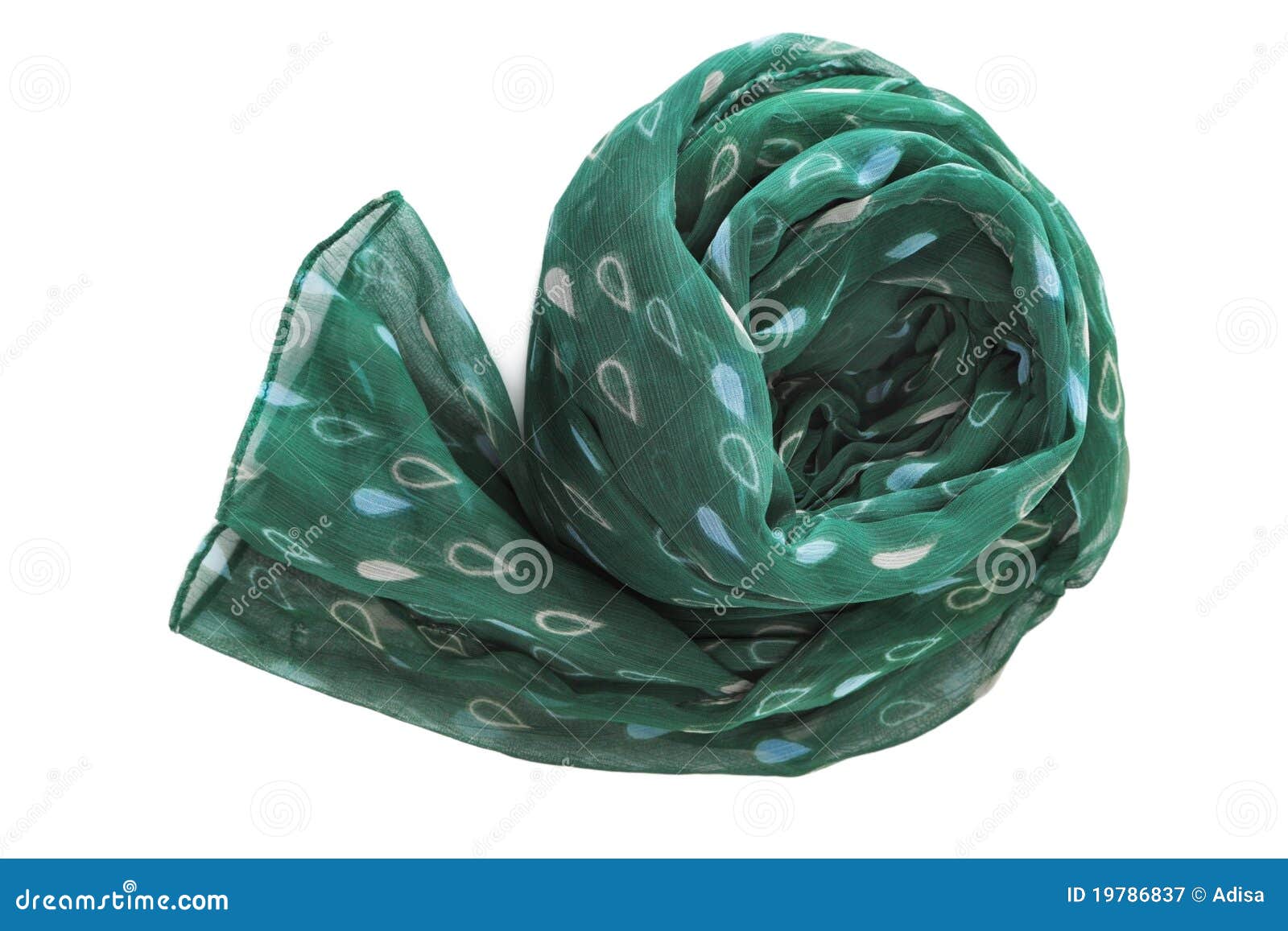 Bufanda verde imagen de archivo. Imagen de textil, silenciador - 19786837