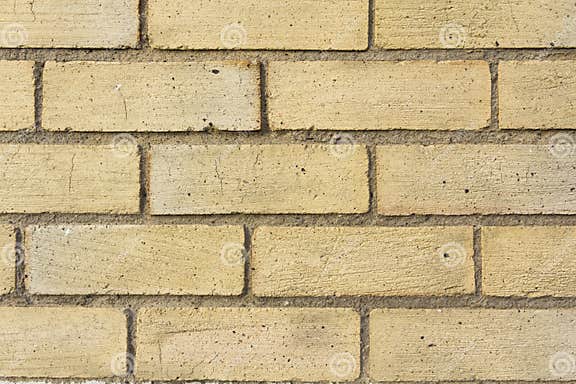 Buff Coloured Brick Texture Stock Image - Image of texture, surface ...