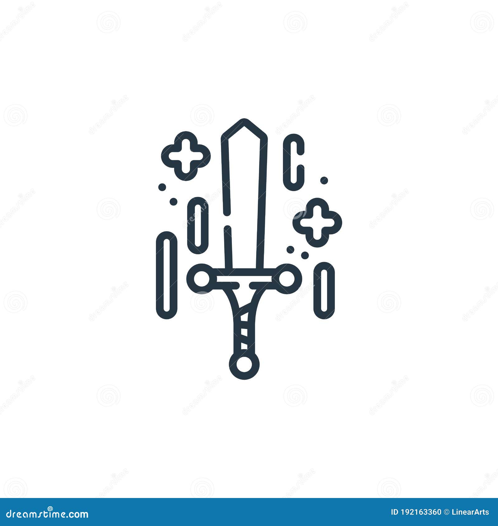 Buff Icon Vector from Esports Concept. Thin Line Illustration of Buff ...