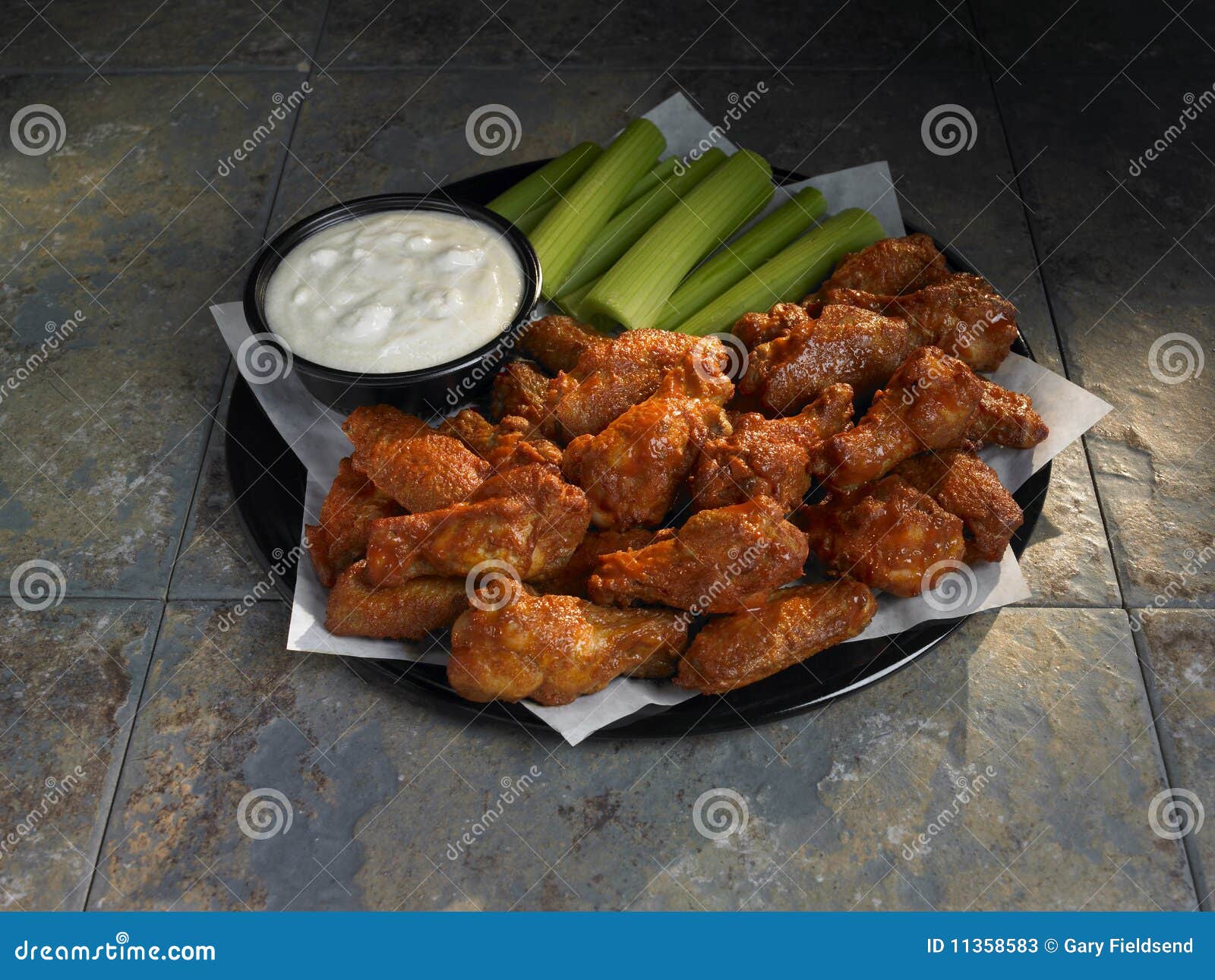 Buffalo Chicken Wings stock image. Image of party, cheese - 11358583