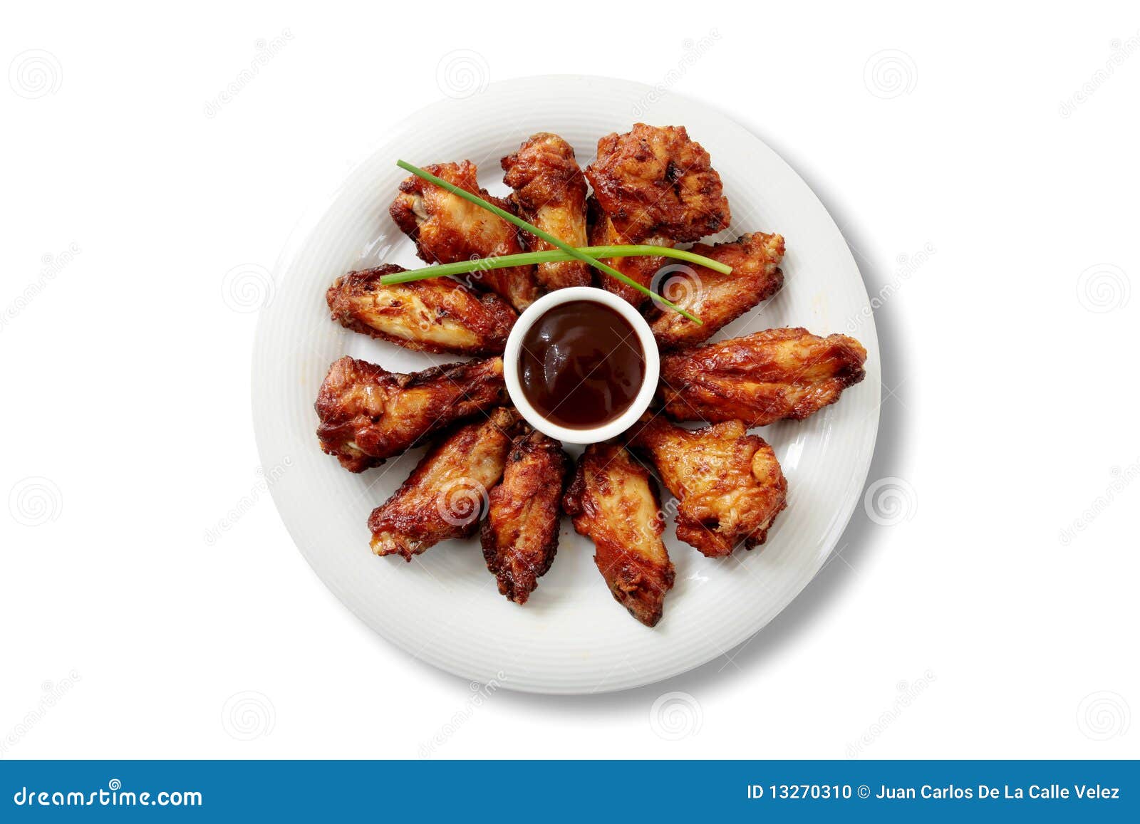 Buffalo Chicken Wings Dinner Stock Photo - Image of dinner, chicken ...