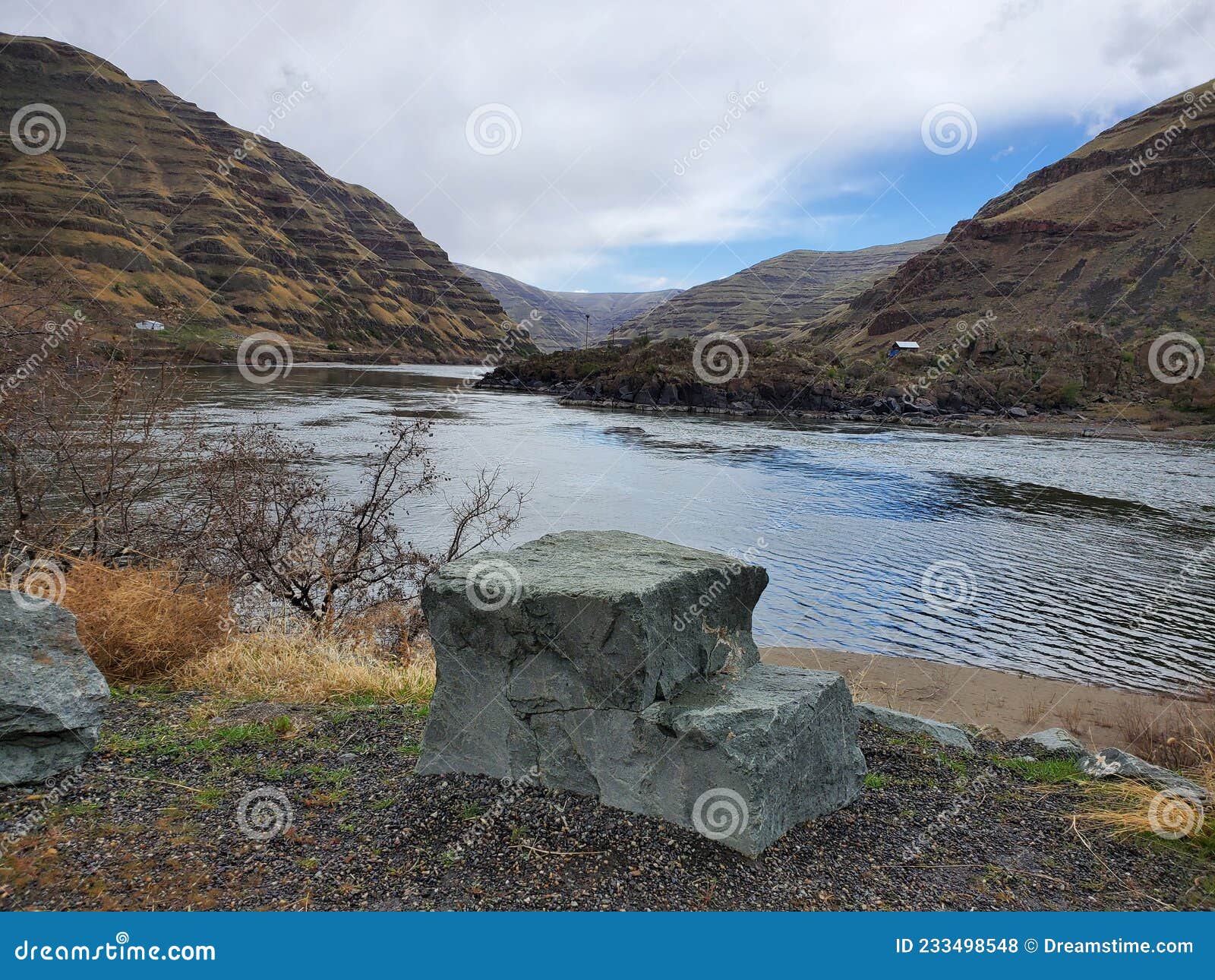 Buffalo Eddy on the Snake River Stock Photo - Image of eddy, buffalo ...