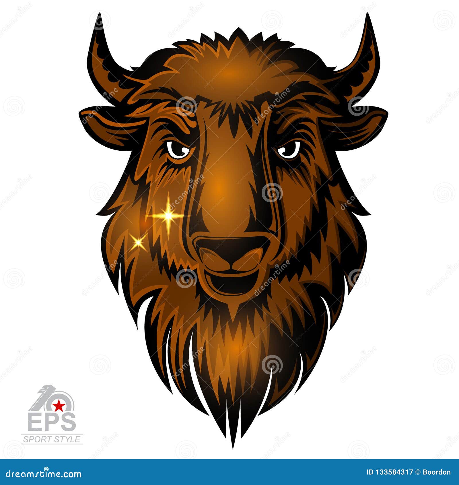 Buffalo Horns Stock Illustrations – 6,174 Buffalo Horns Stock ...