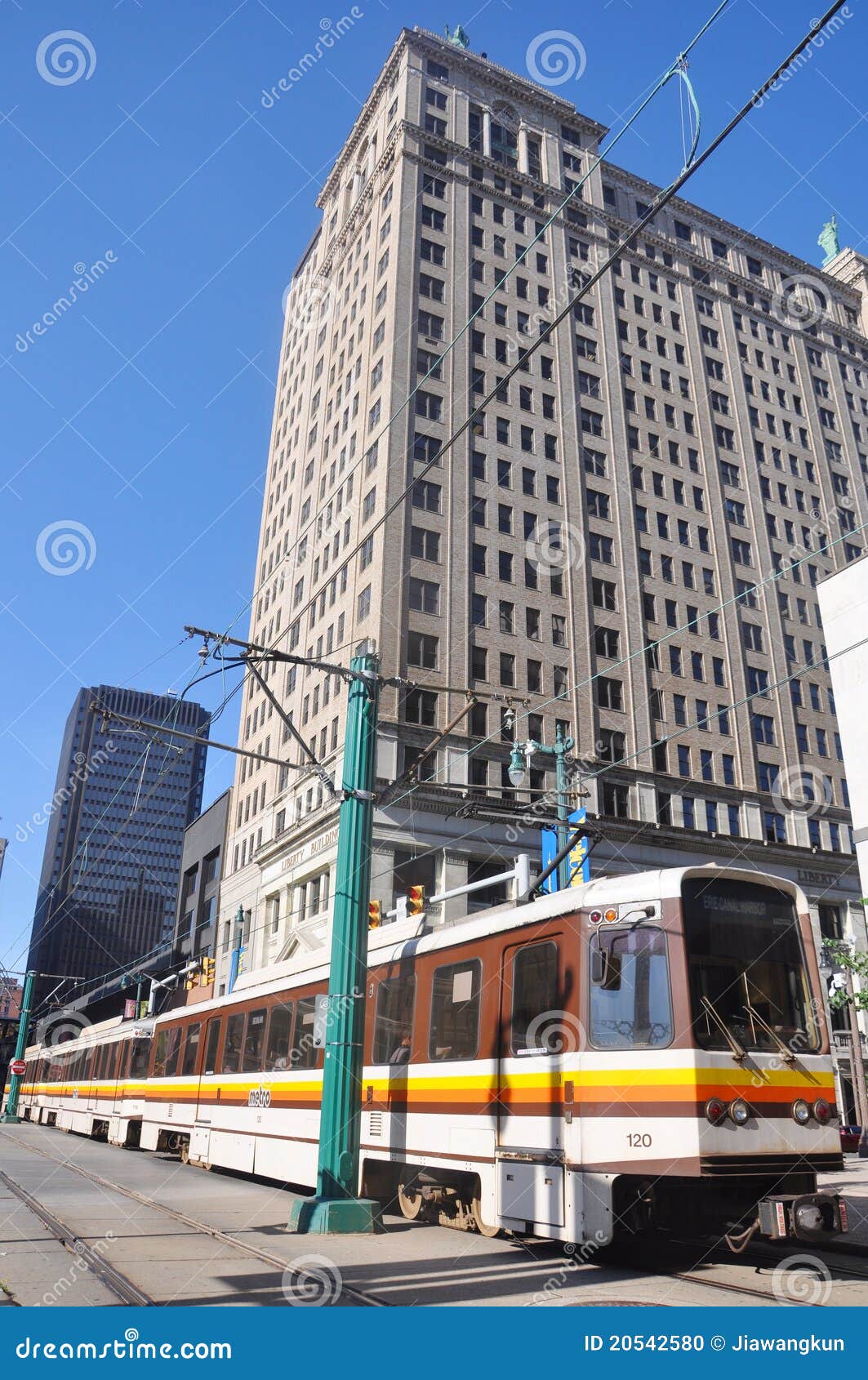 Buffalo Metro Rail, New York, USA Editorial Image - Image of buffalo ...