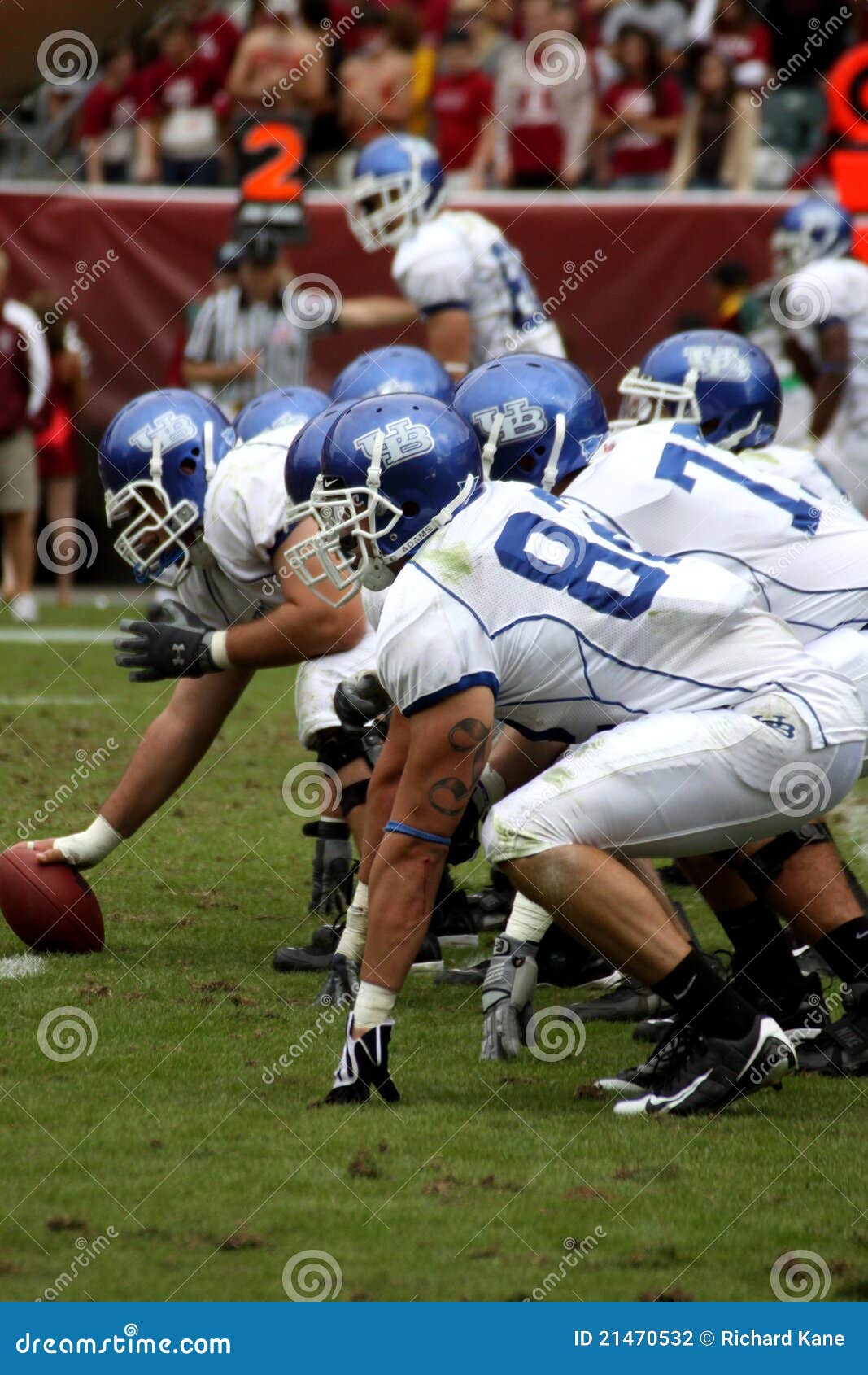 Buffalo Offensive Line editorial photography. Image of back - 21470532
