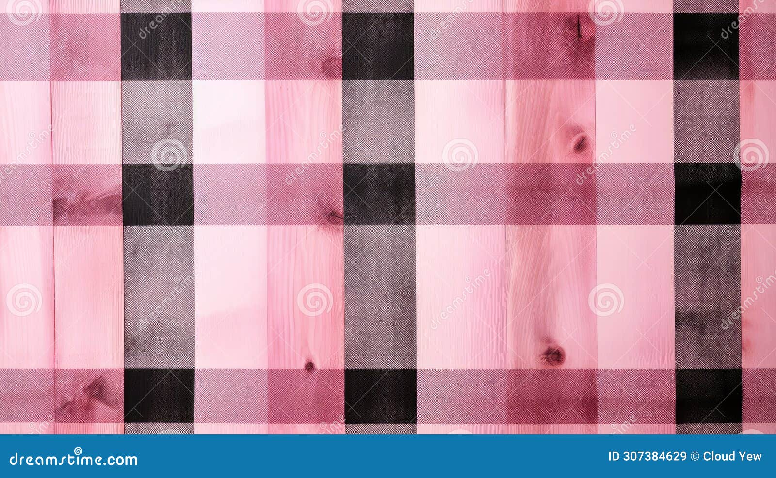 A Buffalo Plaid Pink Background for a Rustic Theme Stock Illustration ...