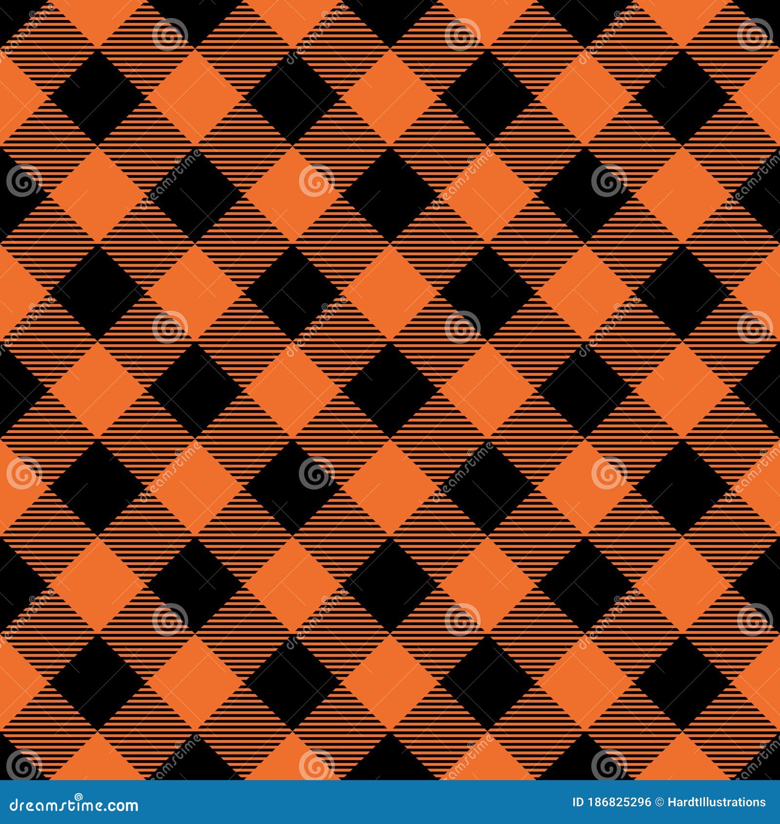 Buffalo Plaid Seamless Pattern Stock Illustration - Illustration of ...