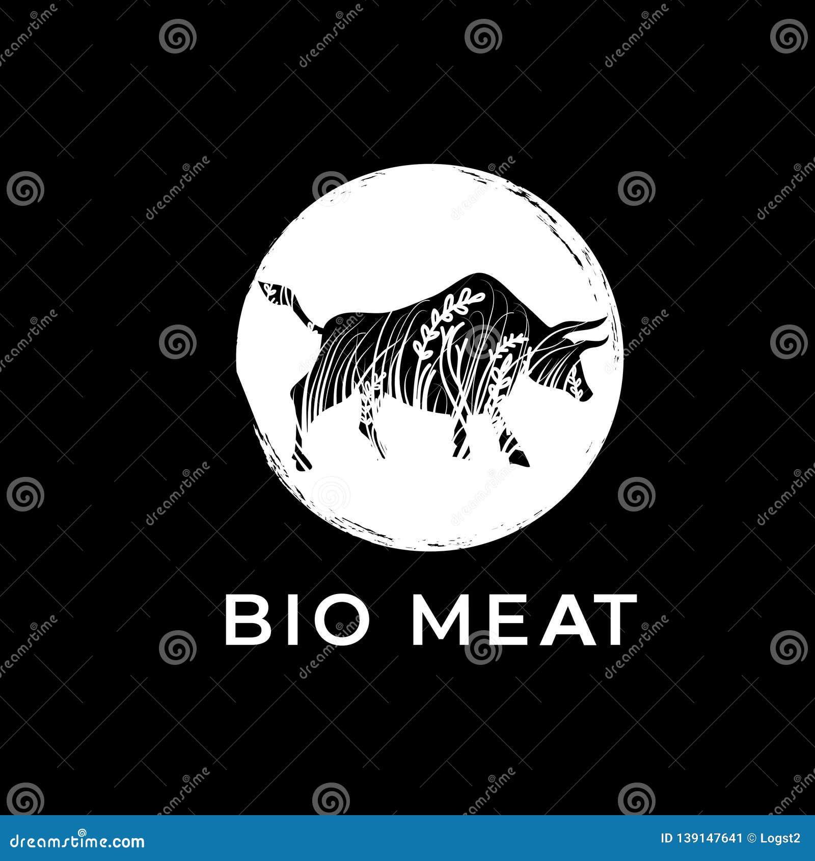 Buffalo Vector Logo. Bison Logo Stock Vector - Illustration of icon ...