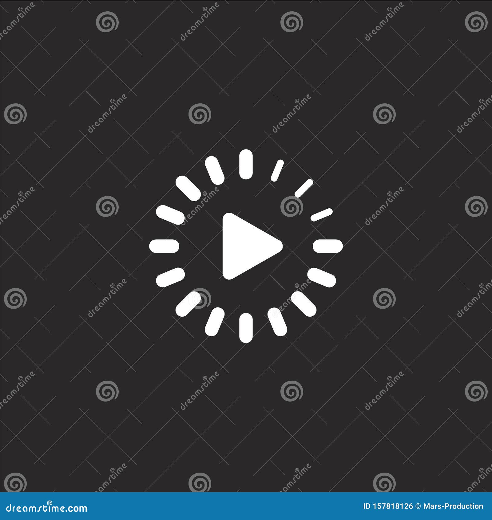 Buffer Icon. Filled Buffer Icon for Website Design and Mobile, App ...