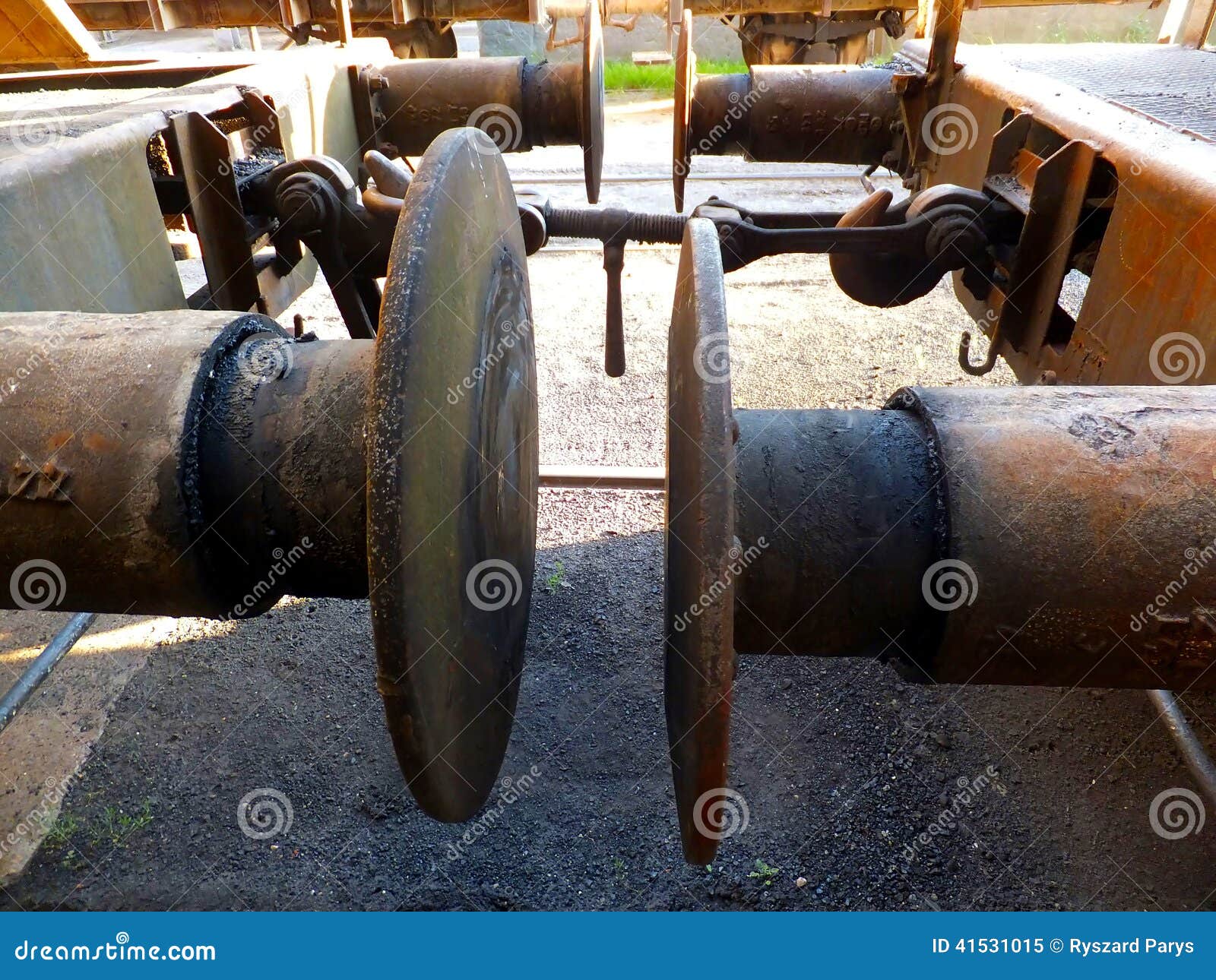 Buffer in a Railway Carriage Stock Image - Image of metal, link: 41531015