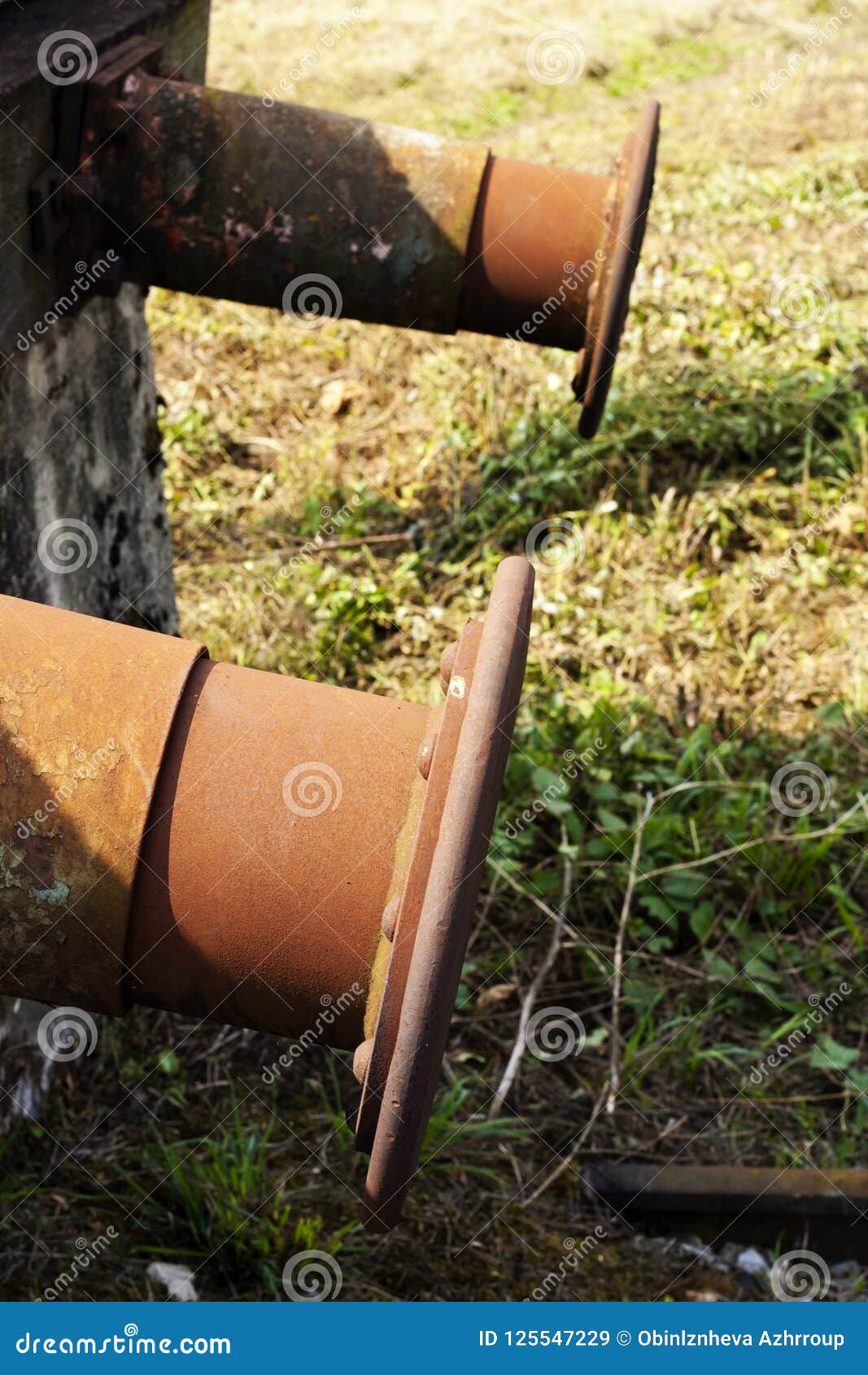 Railroad bumper stops stock image. Image of railroaded - 125547229