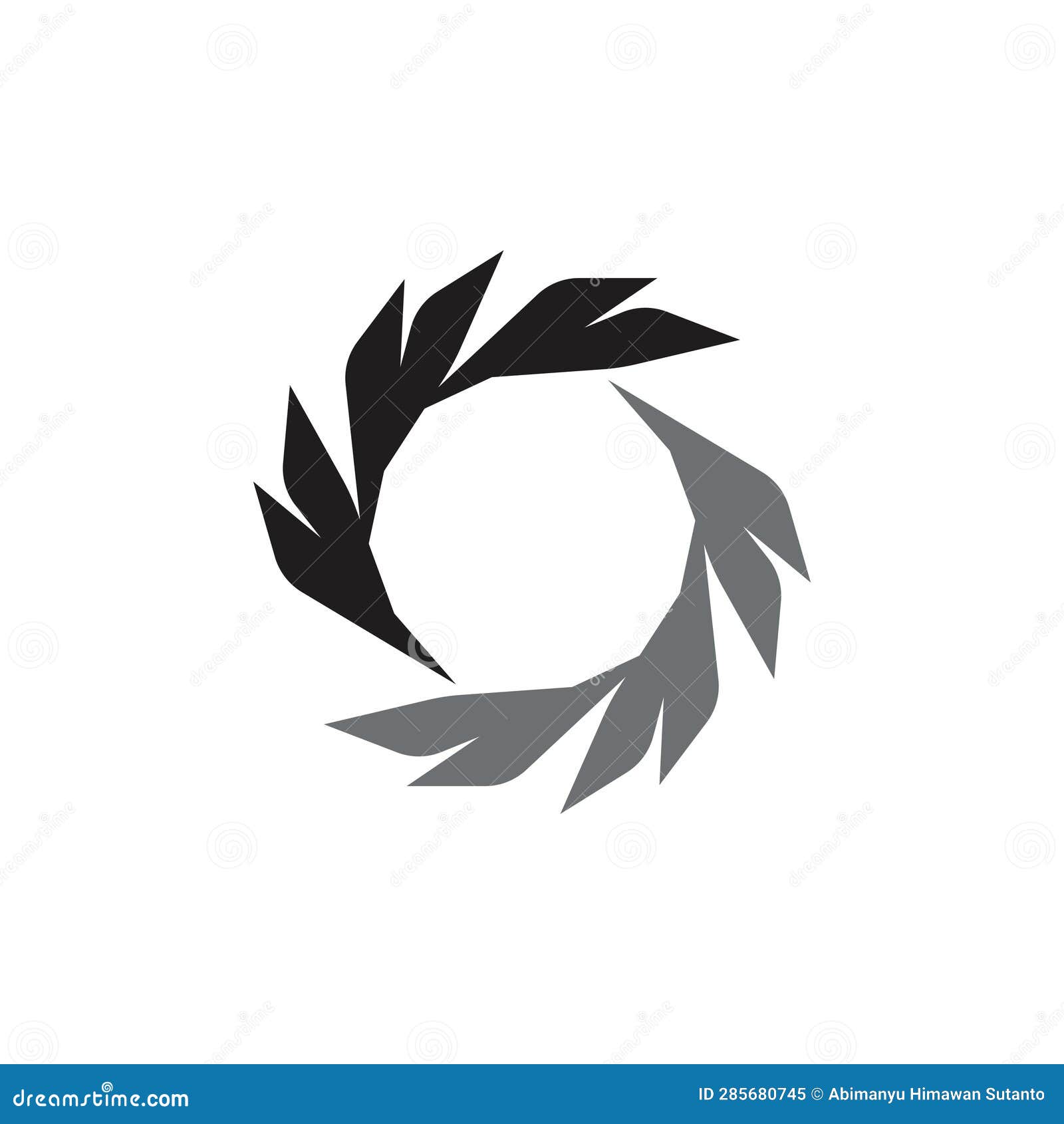 Buffering icon vector stock vector. Illustration of download - 285680745