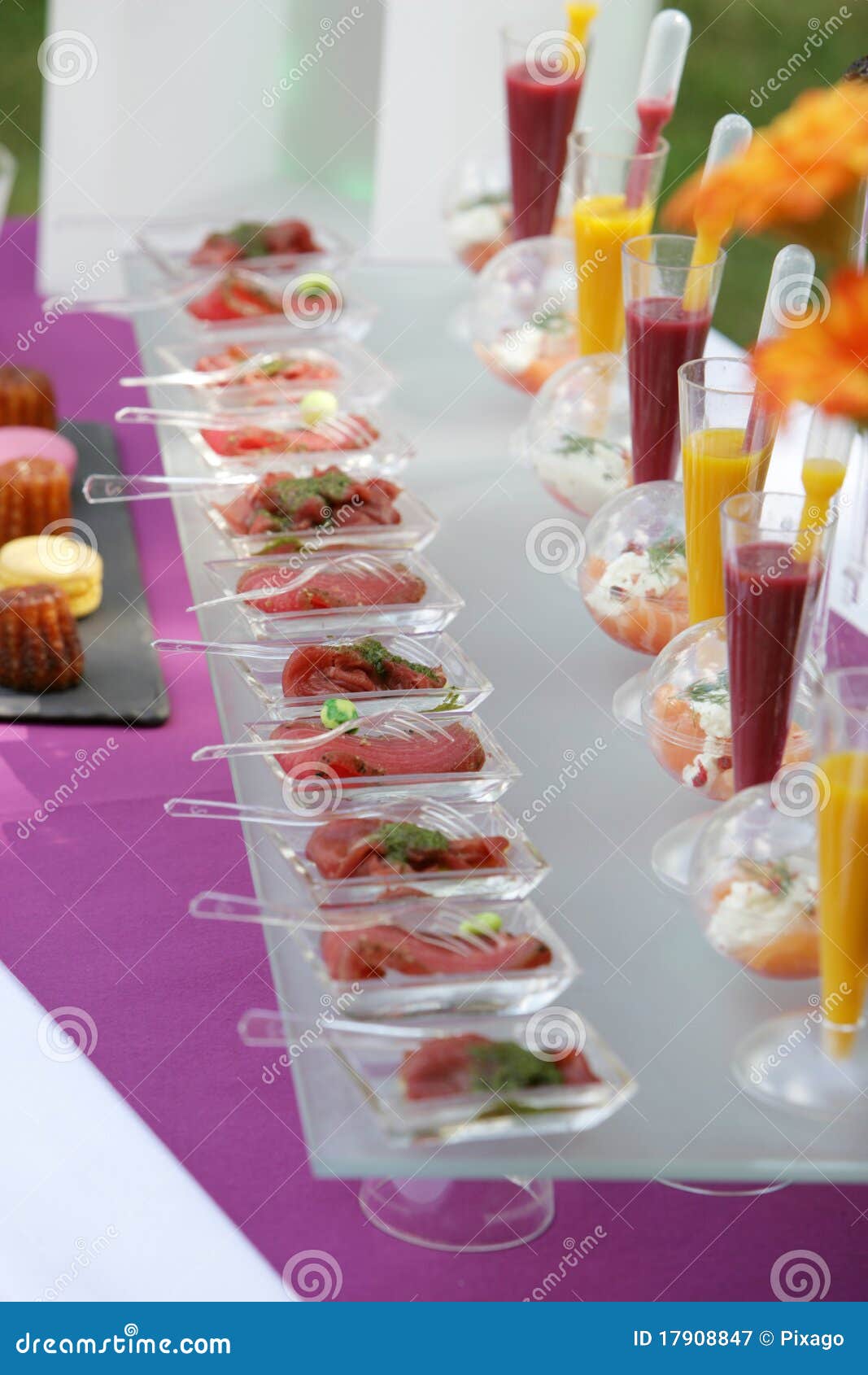 Buffet stock image. Image of cocktails, cocktail, evening - 17908847