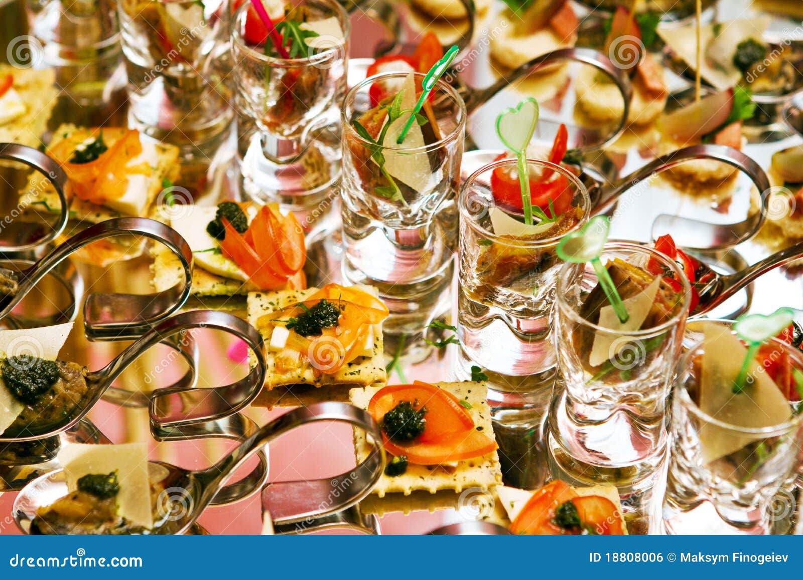 Buffet stock photo. Image of toast, mirror, glass, diversity - 18808006