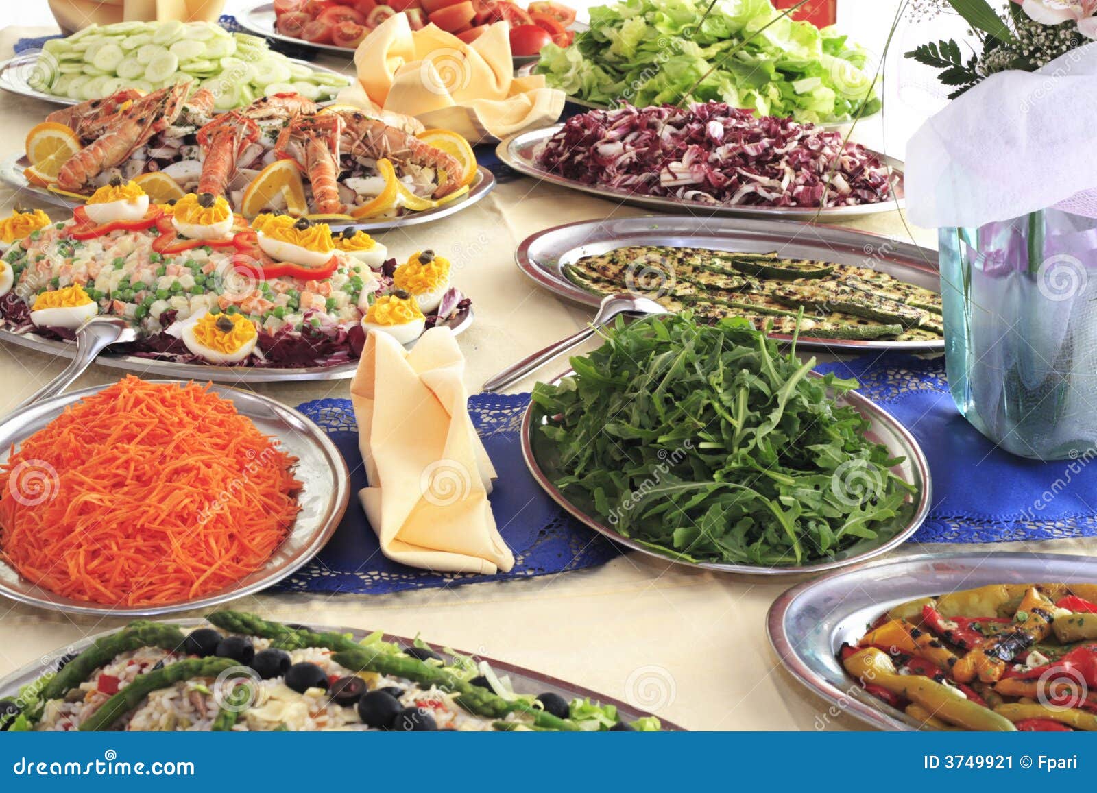 Buffet stock image. Image of italian, gourmet, banquet - 3749921