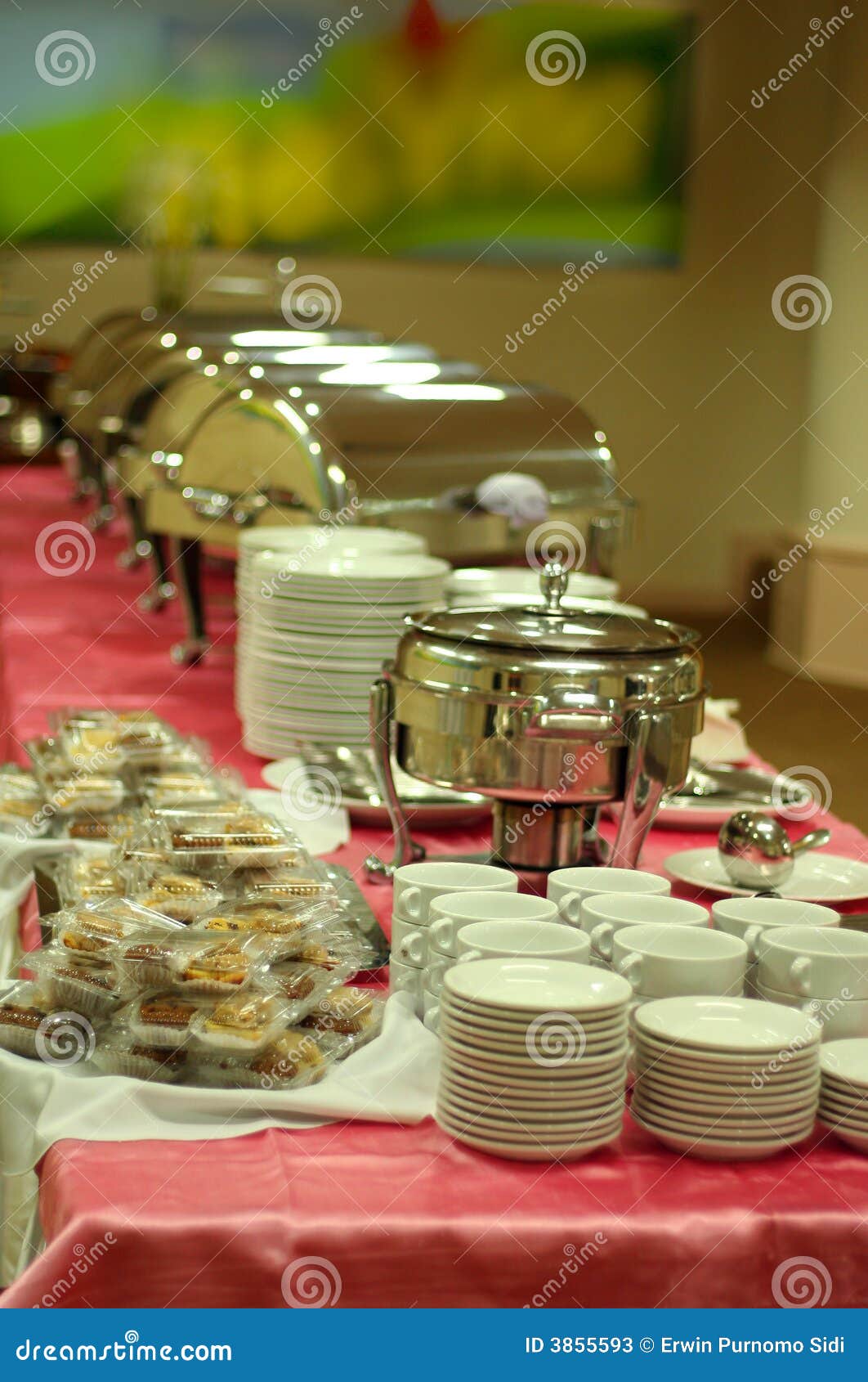 Buffet stock image. Image of silverware, banquet, catering - 3855593