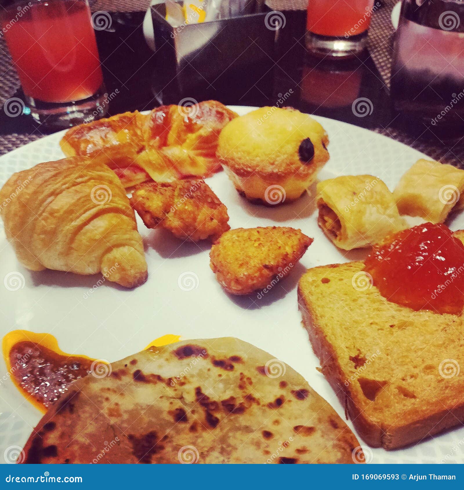 Buffet Breakfast Meal Plate Stock Image - Image of buffet, breakfast ...