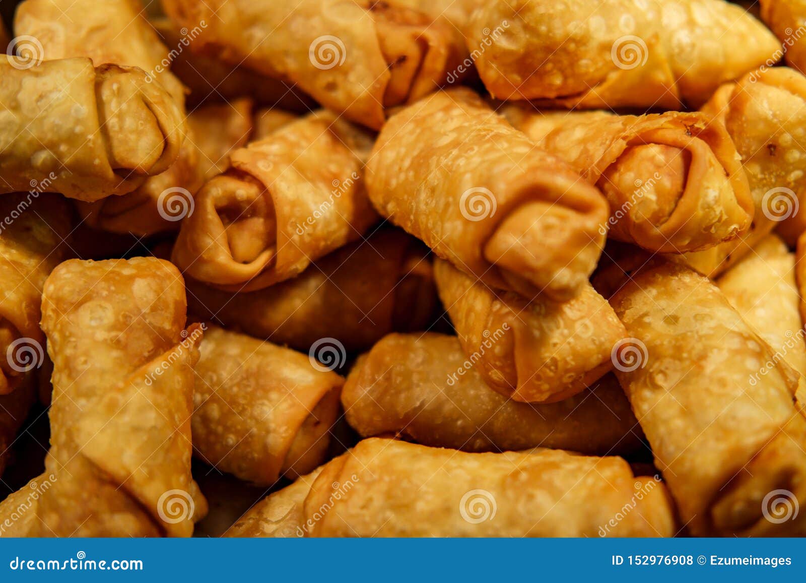 Buffet Chinese Egg Rolls stock photo. Image of chinese - 152976908