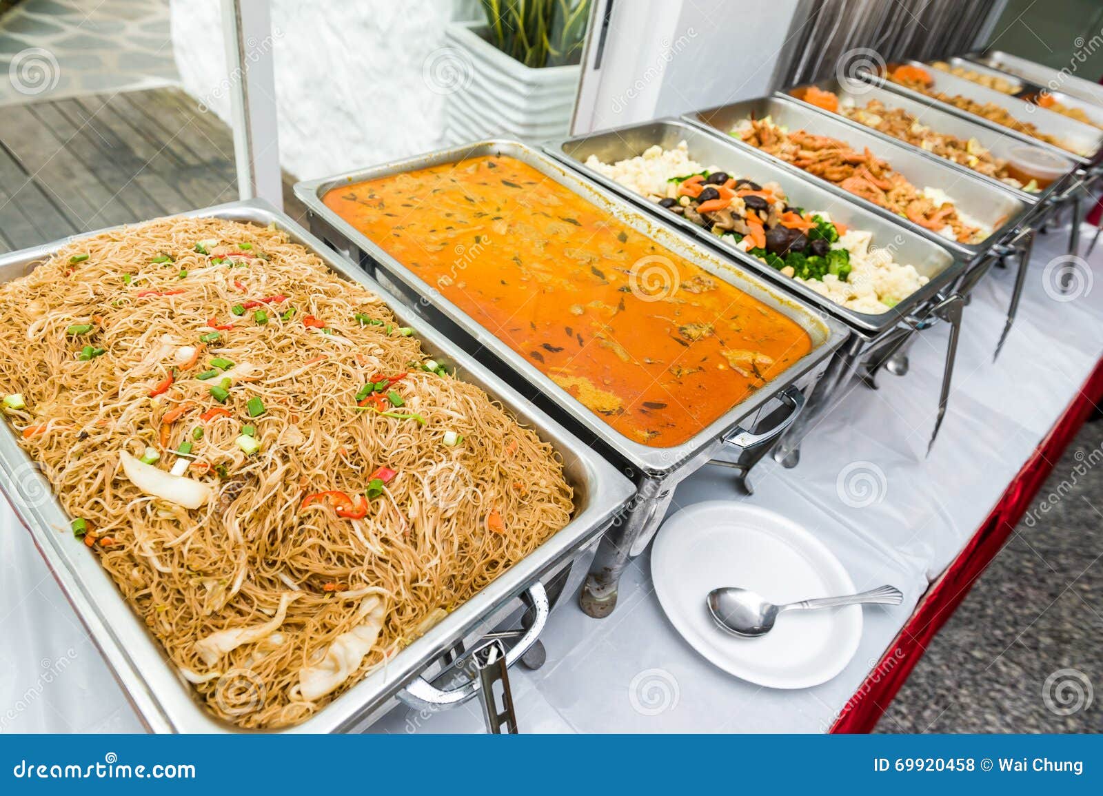 Buffet Chinois De Cuisine Asiatique Photo stock - Image du cuisine ...