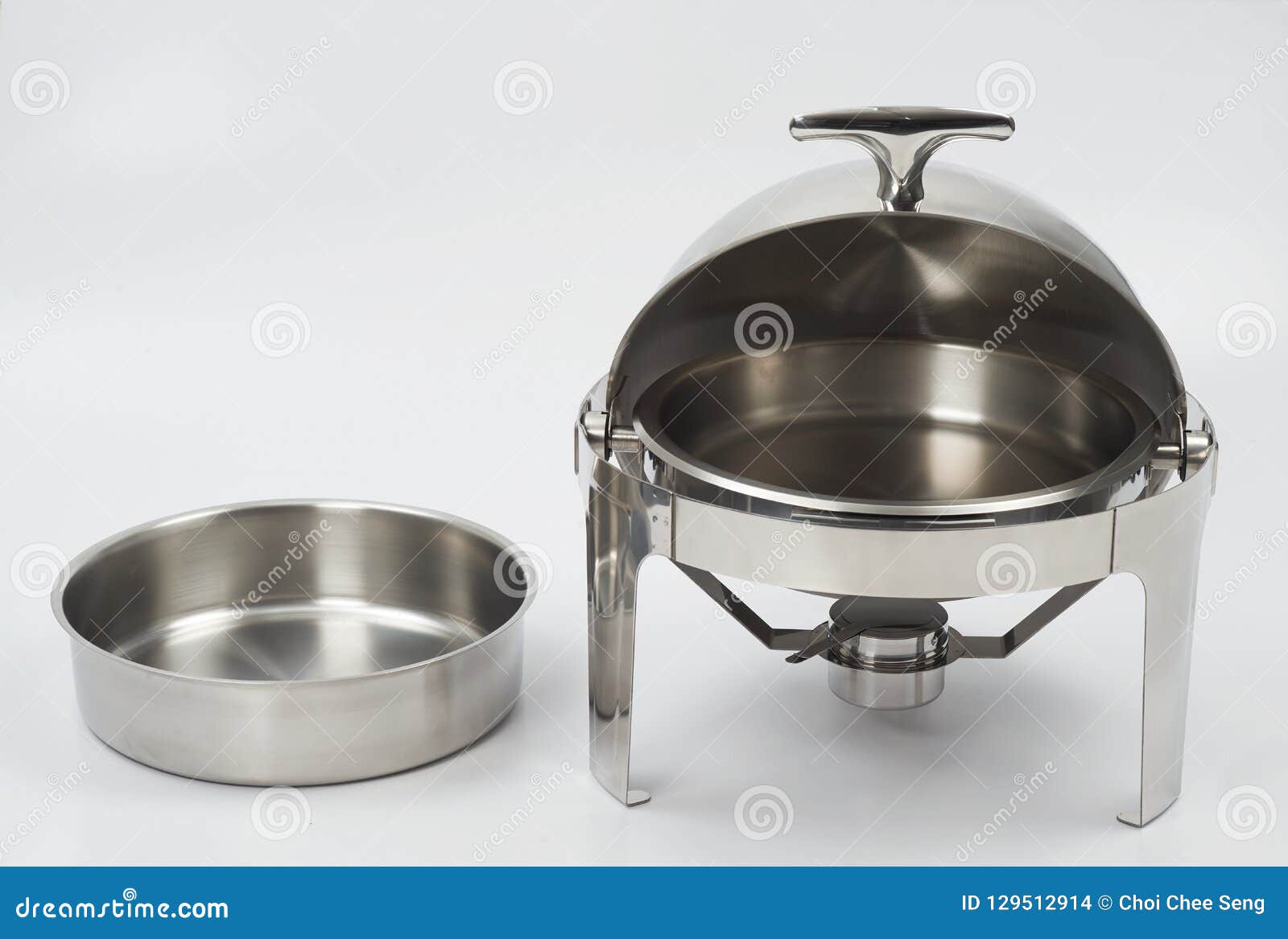 Buffet container stock photo. Image of metal, stainless - 129512914