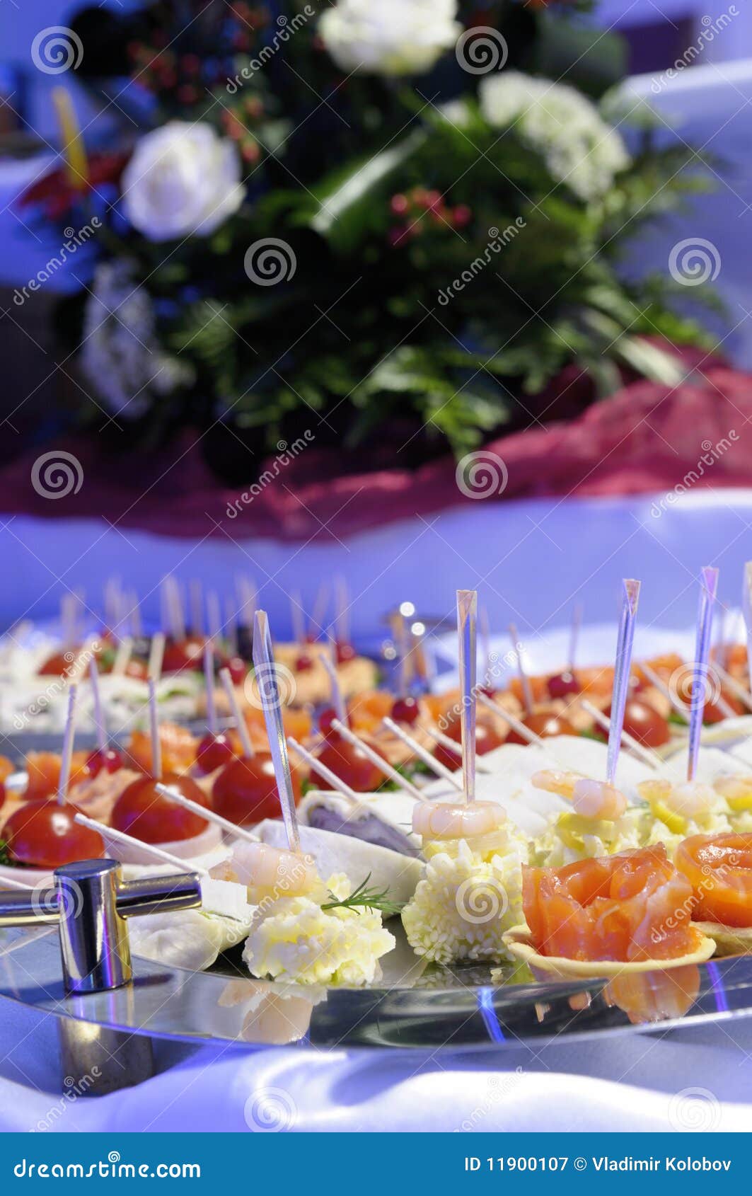 Buffet with Different Light Snacks. Stock Image - Image of meal, buffet ...