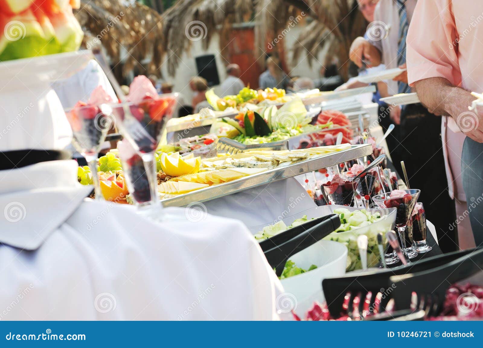 Buffet food people stock image. Image of male, cooking - 10246721