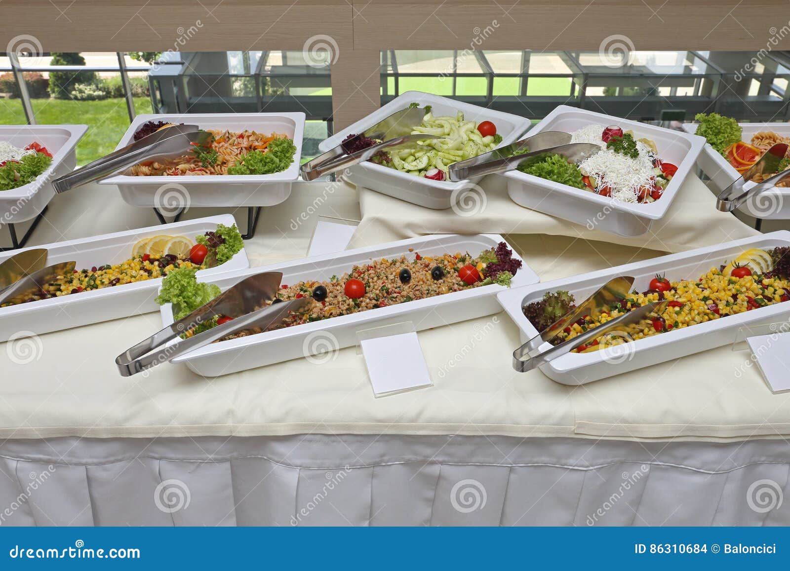 Buffet Food stock photo. Image of food, tray, buffet - 86310684