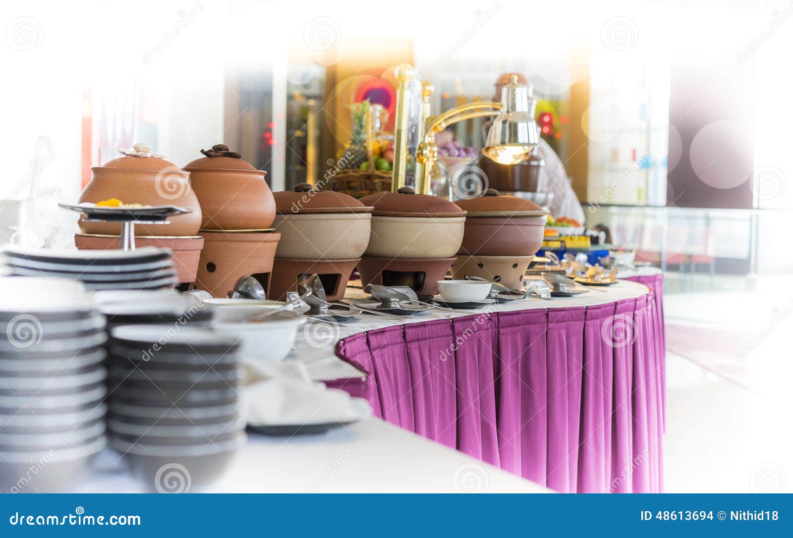 Buffet stock photo. Image of canteen, event, business - 48613694