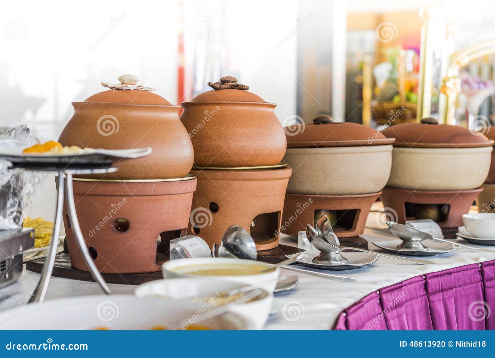 Buffet stock photo. Image of containers, meal, luxury - 48613920