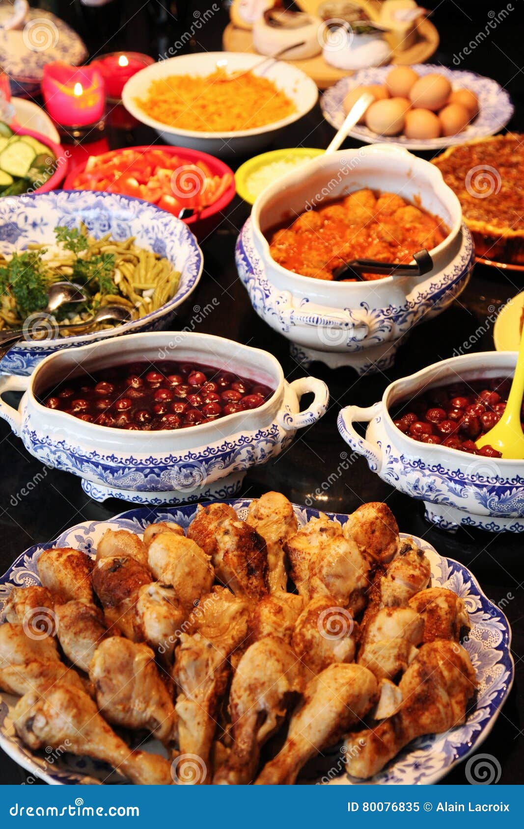 Buffet stock image. Image of dish, kitchen, deli, hunger - 80076835