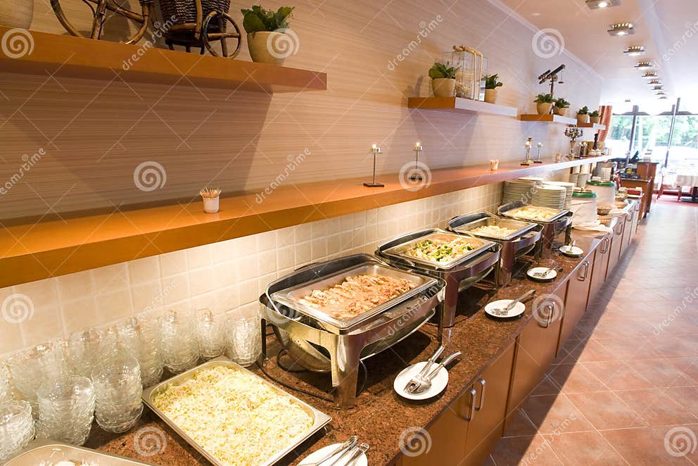 Buffet line stock image. Image of indoor, furnishing, business - 3040215