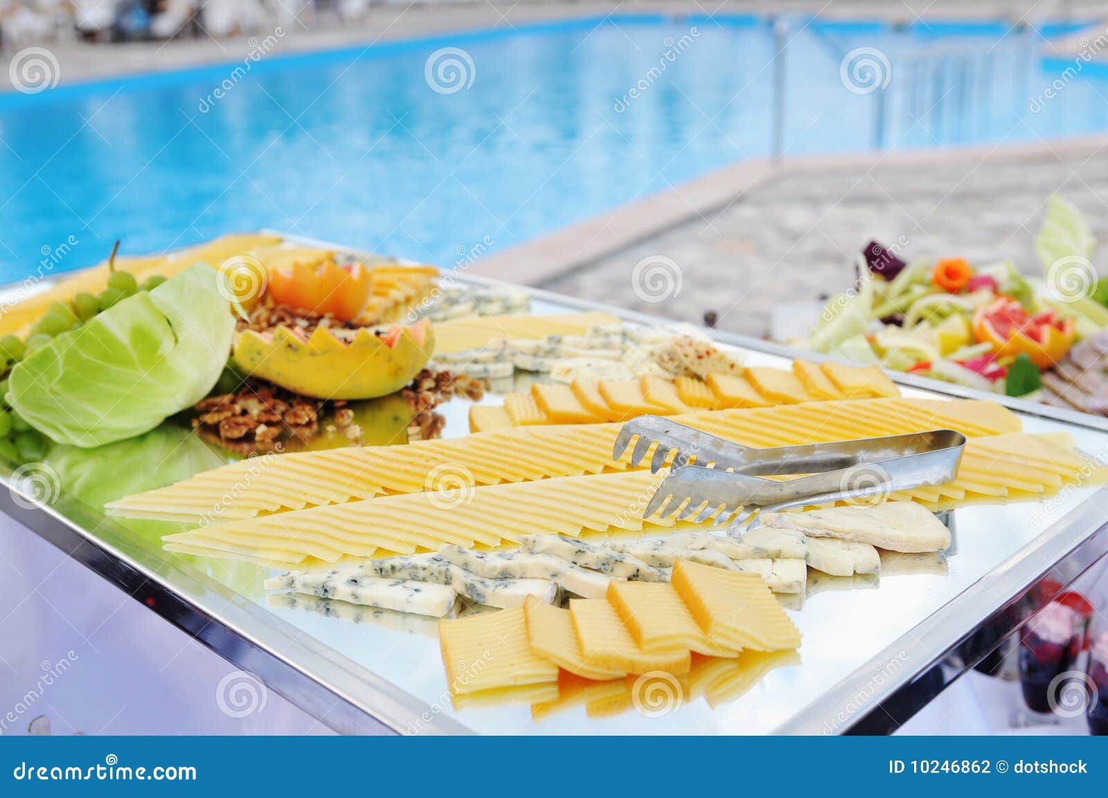 Buffet outdoor stock photo. Image of catering, buffet - 10246862