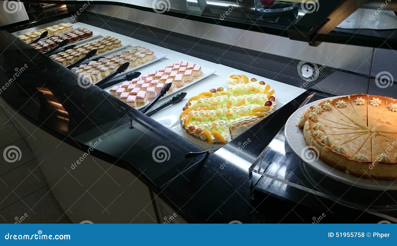 Buffet Restaurant stock photo. Image of cakes, yummy - 51955758