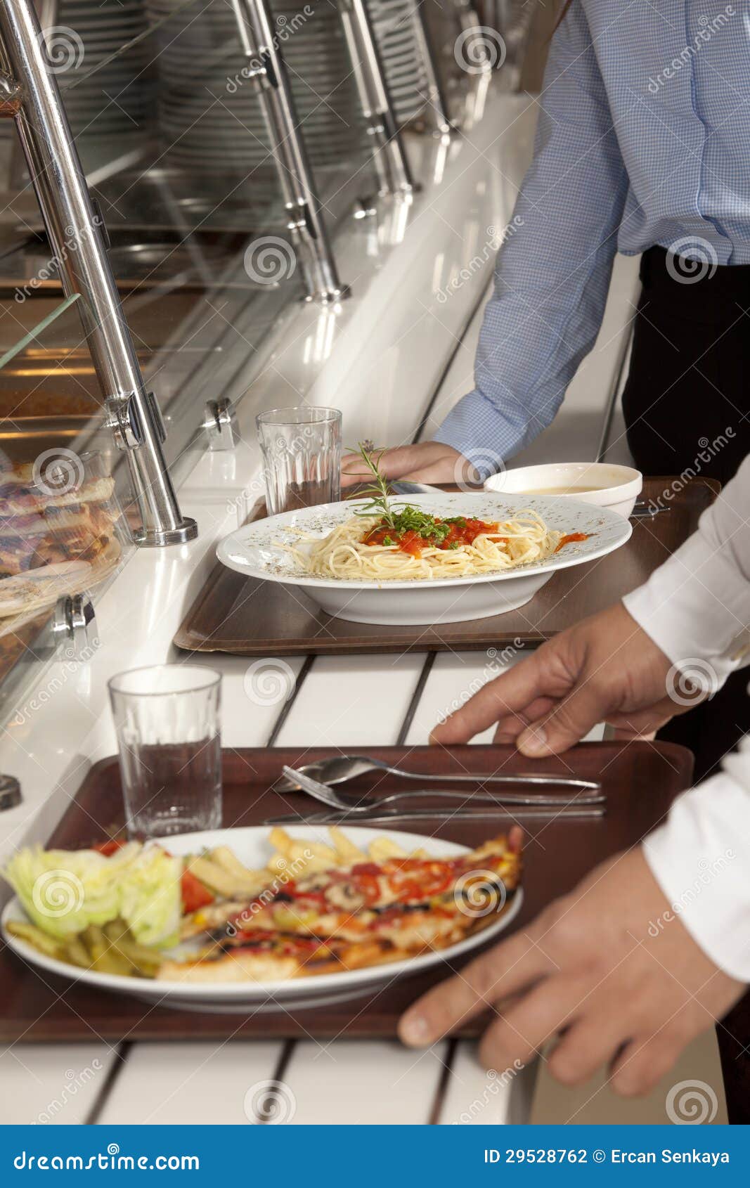 Buffet self-service stock photo. Image of meal, plate - 29528762