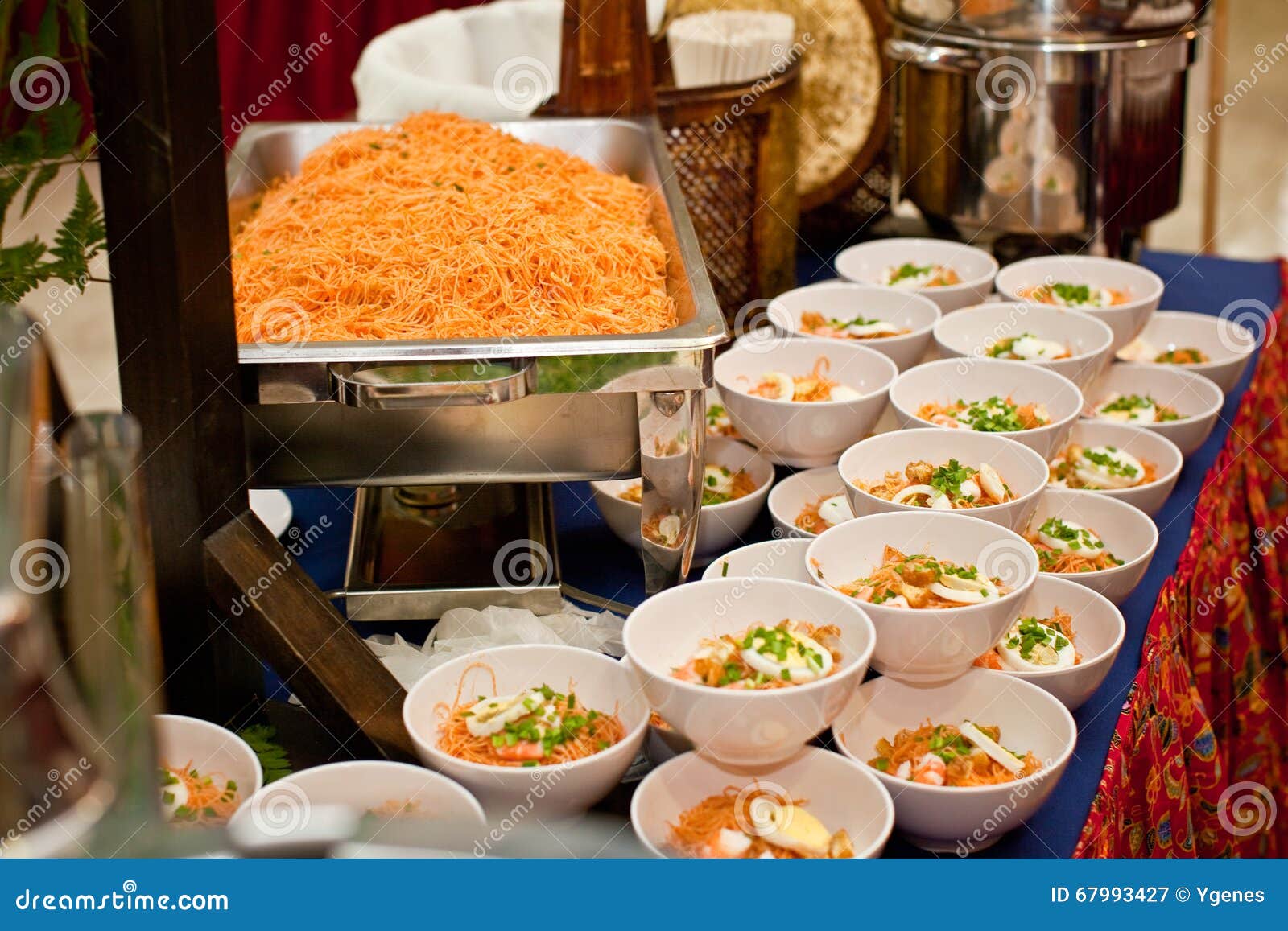 Buffet Setting stock image. Image of buffet, asian, assorted - 67993427