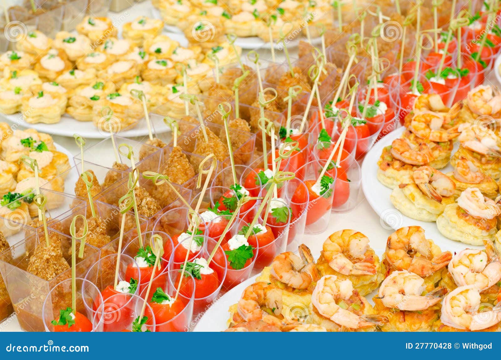 Buffet table stock photo. Image of restaurant, narrow - 27770428